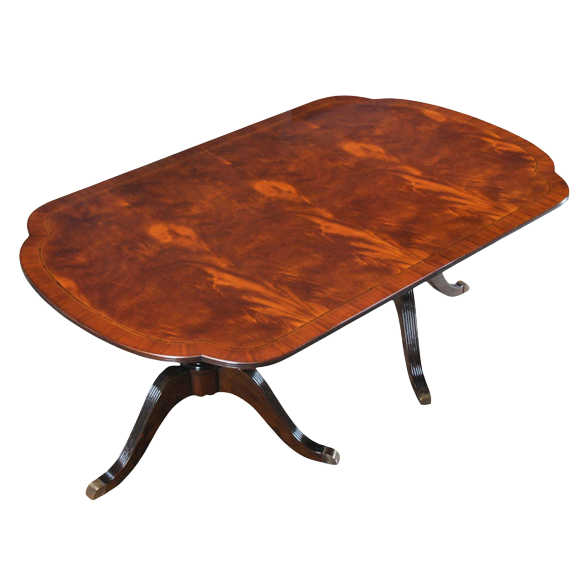 English Traditional Style Mahogany Dining Table | Chairish