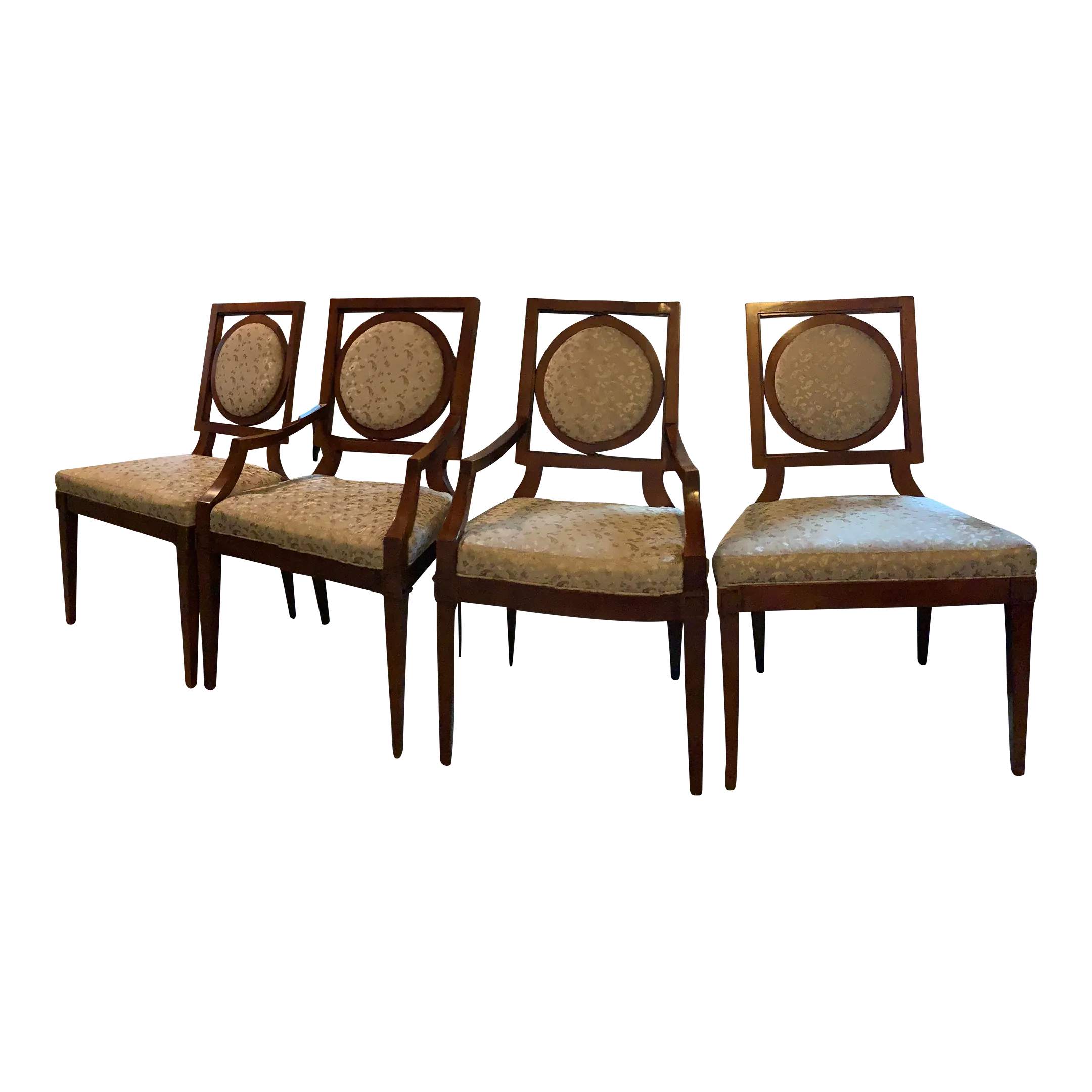 Vintage baker dining chairs store