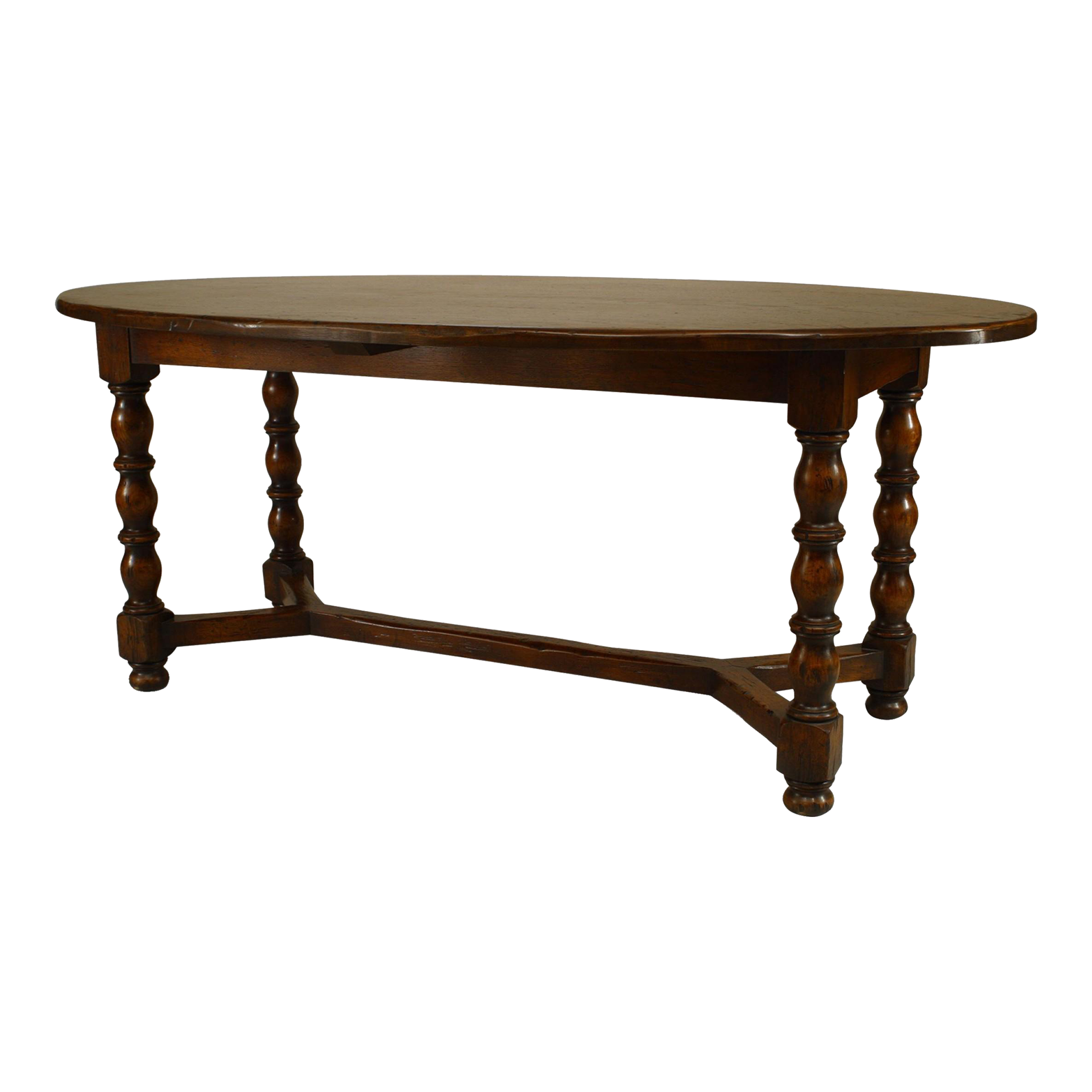 English Renaissance Style Oak Refectory Table | Chairish