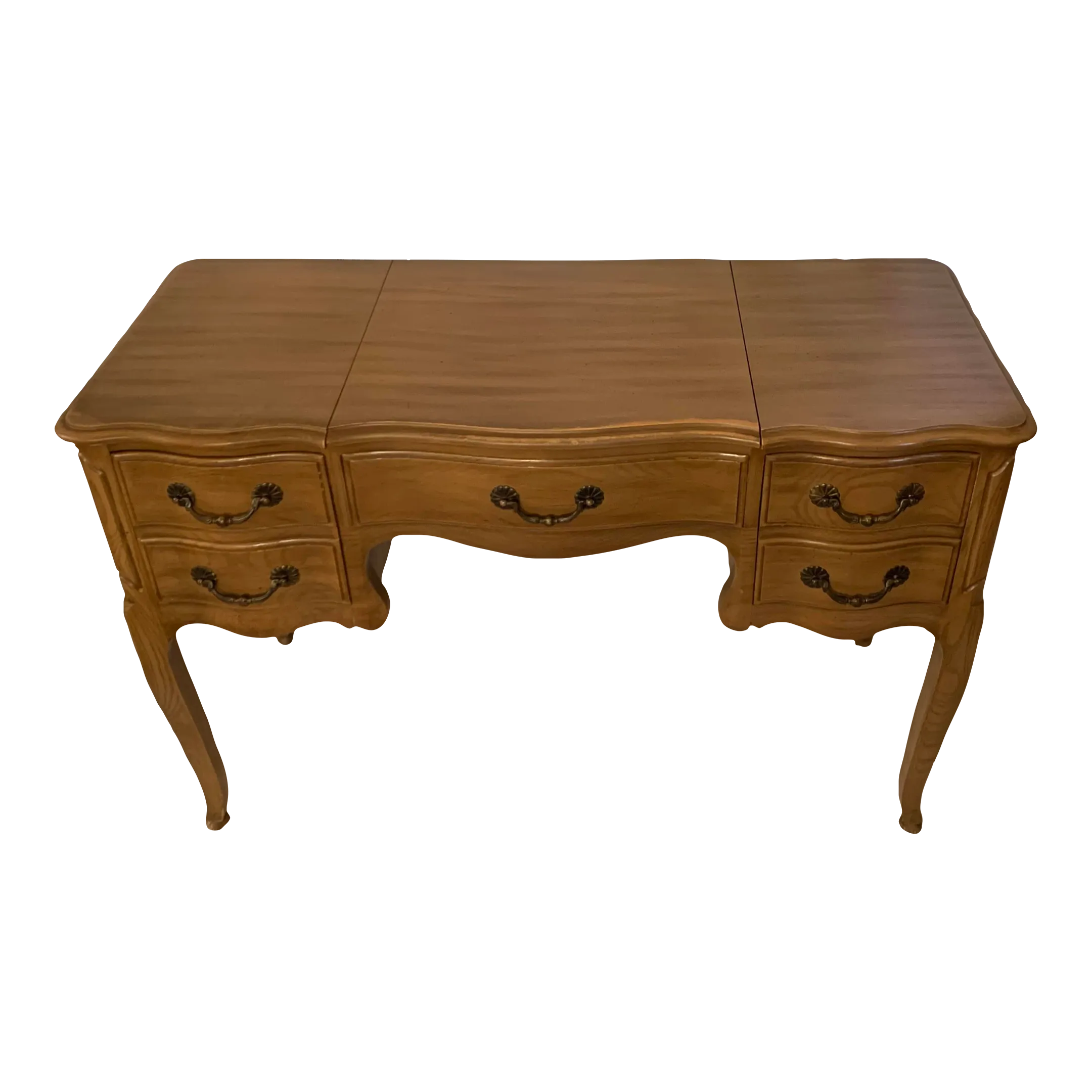 1950s Vintage Makeup Table Vanity | Chairish