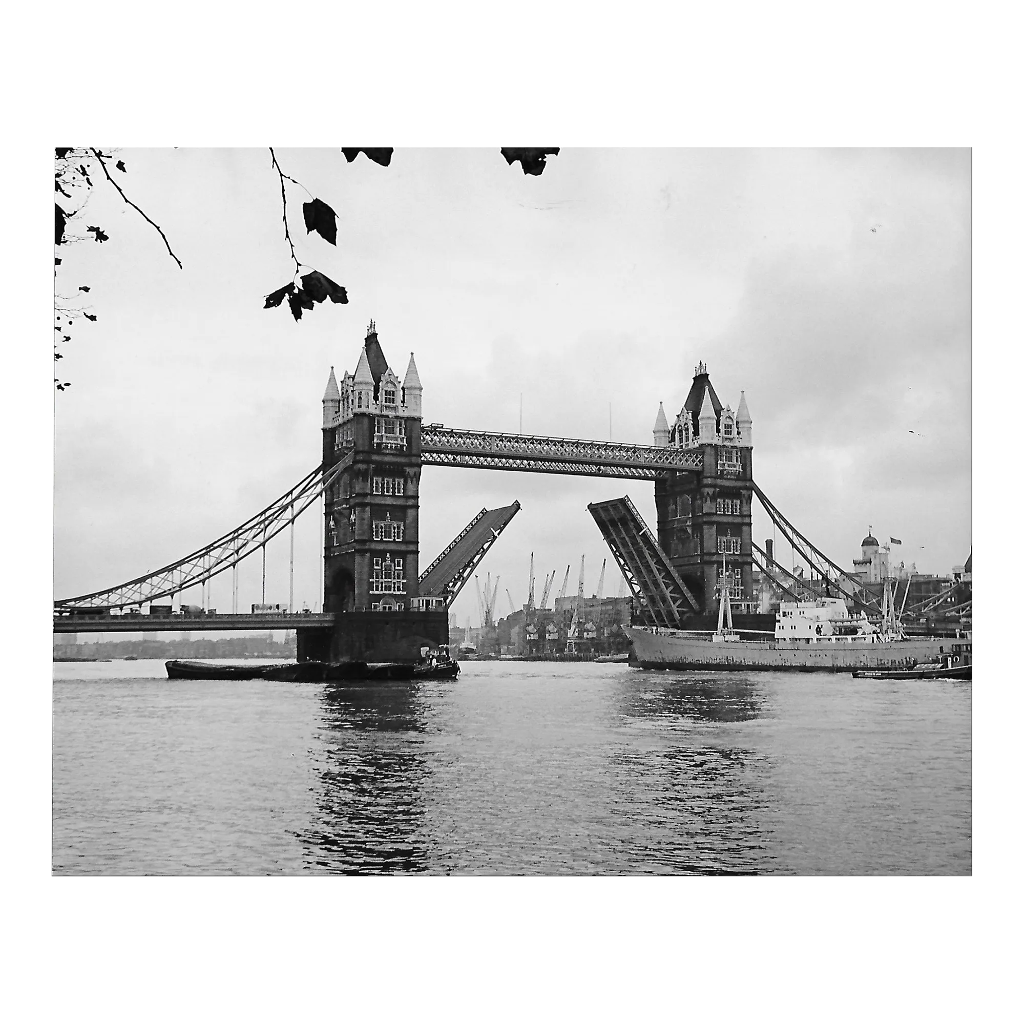 1968 Tower Bridge London Photograph by Don Ware | Chairish