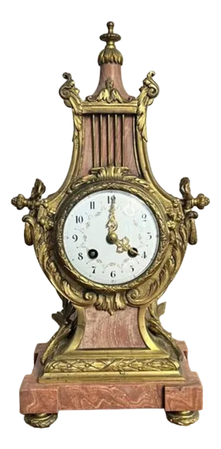 Victorian French Mantle Clock, 1880s | Chairish
