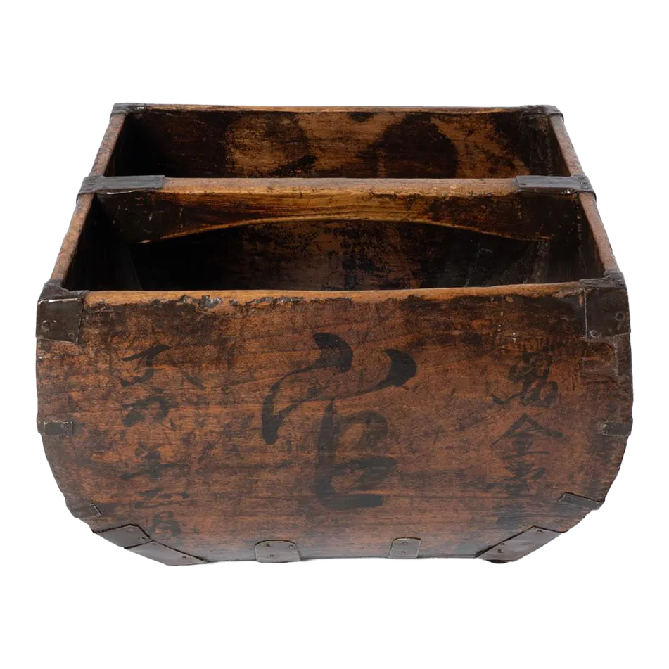 Antique Chinese Rice Measure | Chairish
