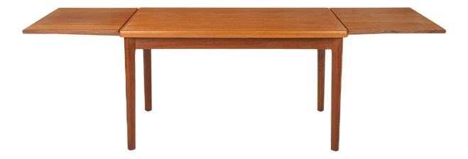Extendable Dining Table by Am Møbler, Denmark, 1960s | Chairish