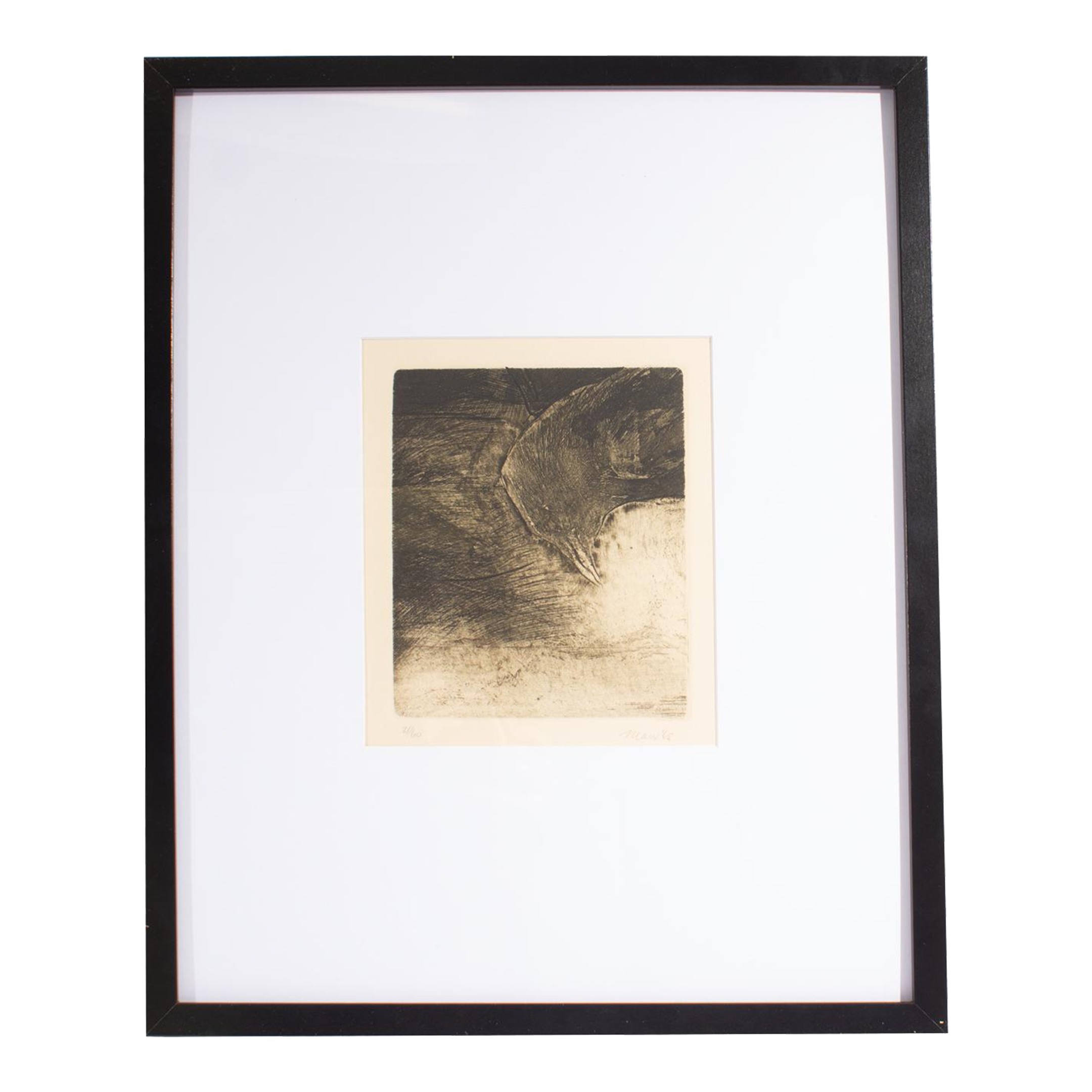 1965 Limited Edition Etching of a Bird by Robert Ernst Marx | Chairish