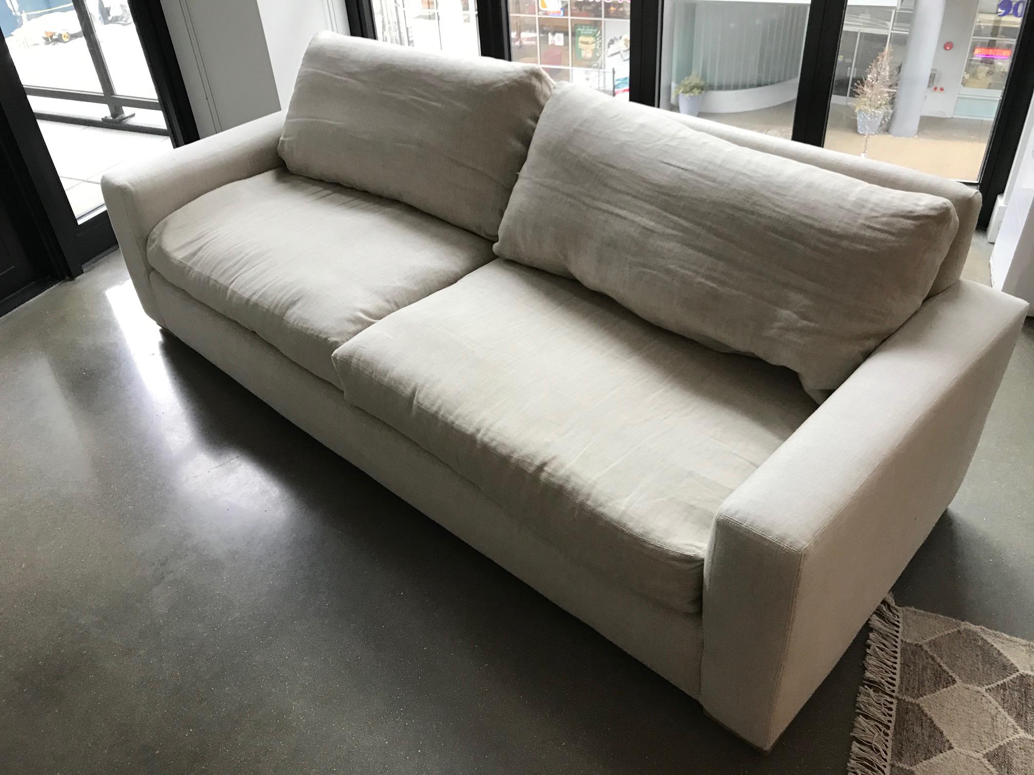 Maxwell Upholstered Sofa Restoration Hardware | Baci Living Room