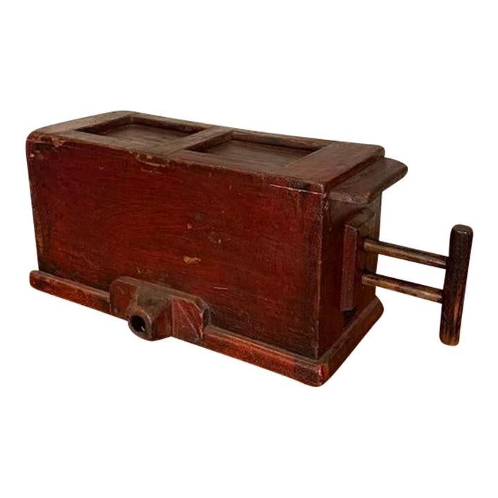 Antique Chinese Bellows Cabinet | Chairish