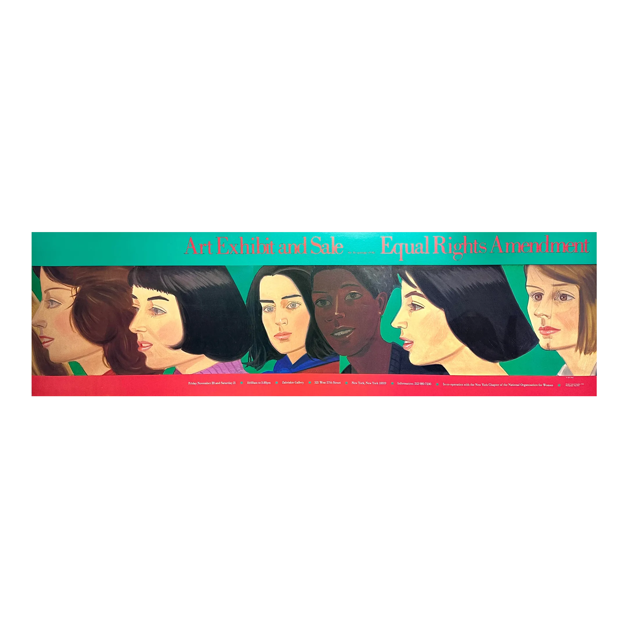 Vintage Original 1981 Alex Katz Equal Rights Amendment/Pop Art ...