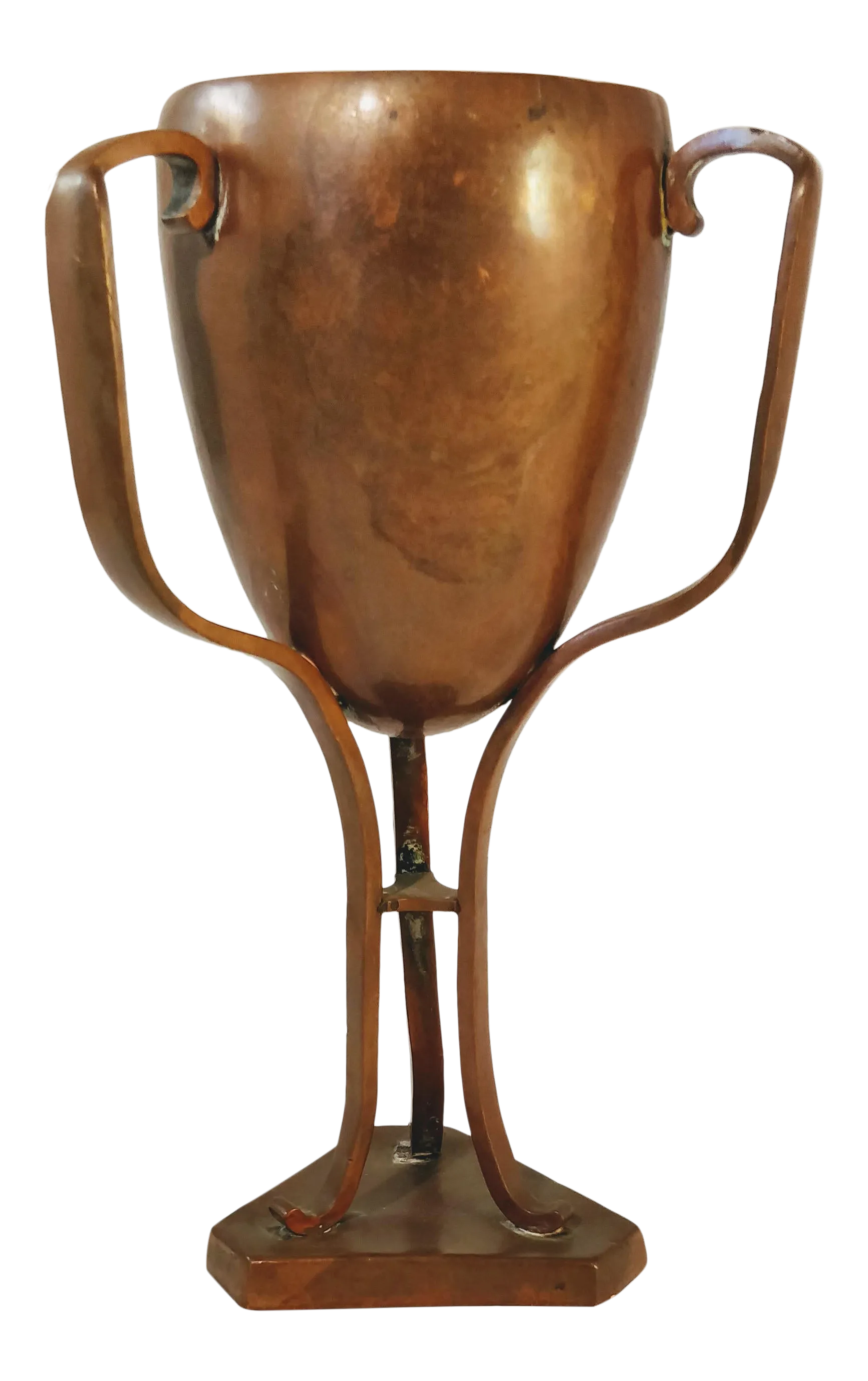 Vintage Copper Loving Cup Trophy | Chairish