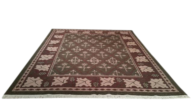 Flat Weave Soumak Handmade Rug - 8x10 | Chairish