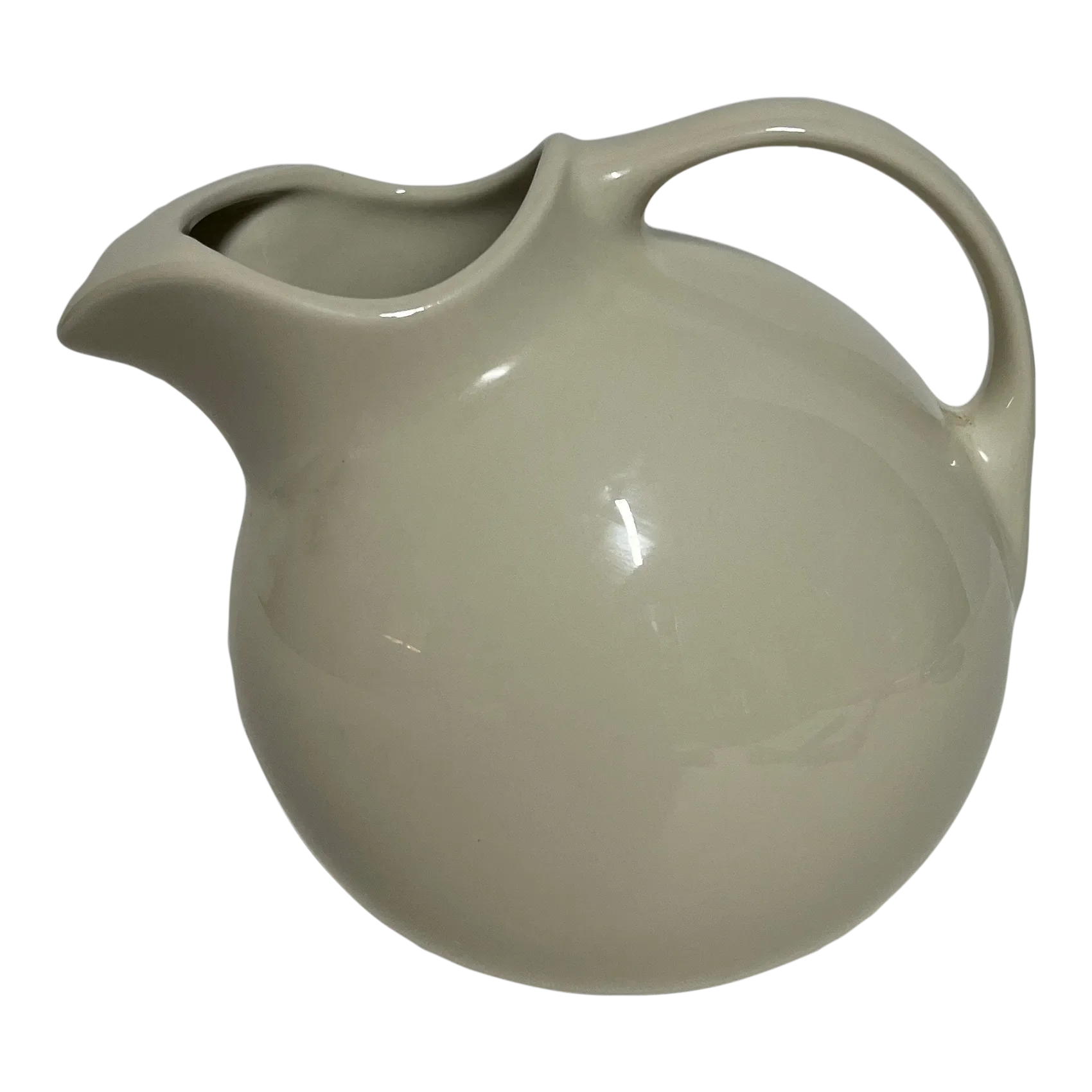 Mid Century 1940s Hall Pottery Serving Pitcher | Chairish