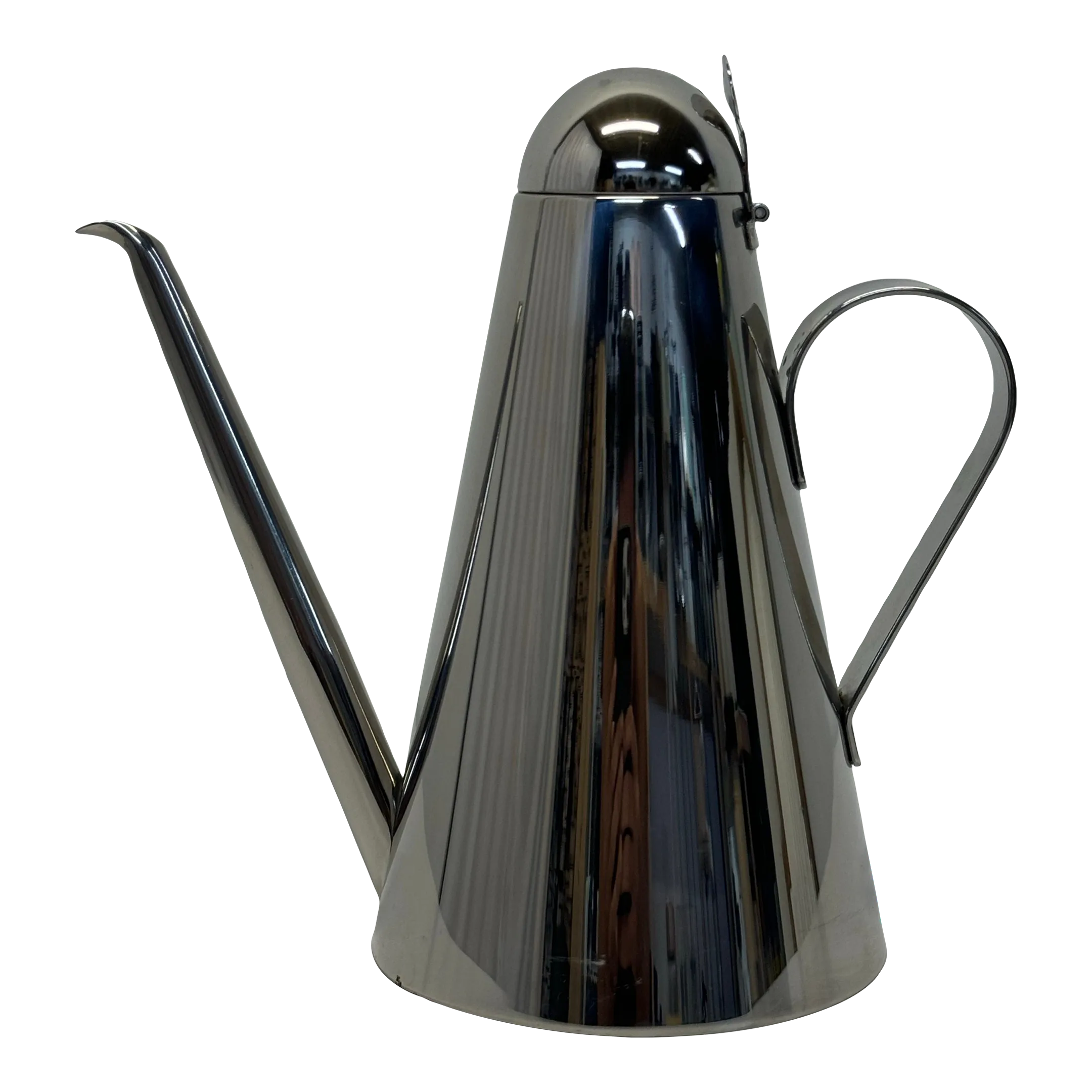 Cerutti Italy Tea, Coffee Pot, Carafe, Vessel in Stainless Steel, 1980s ...