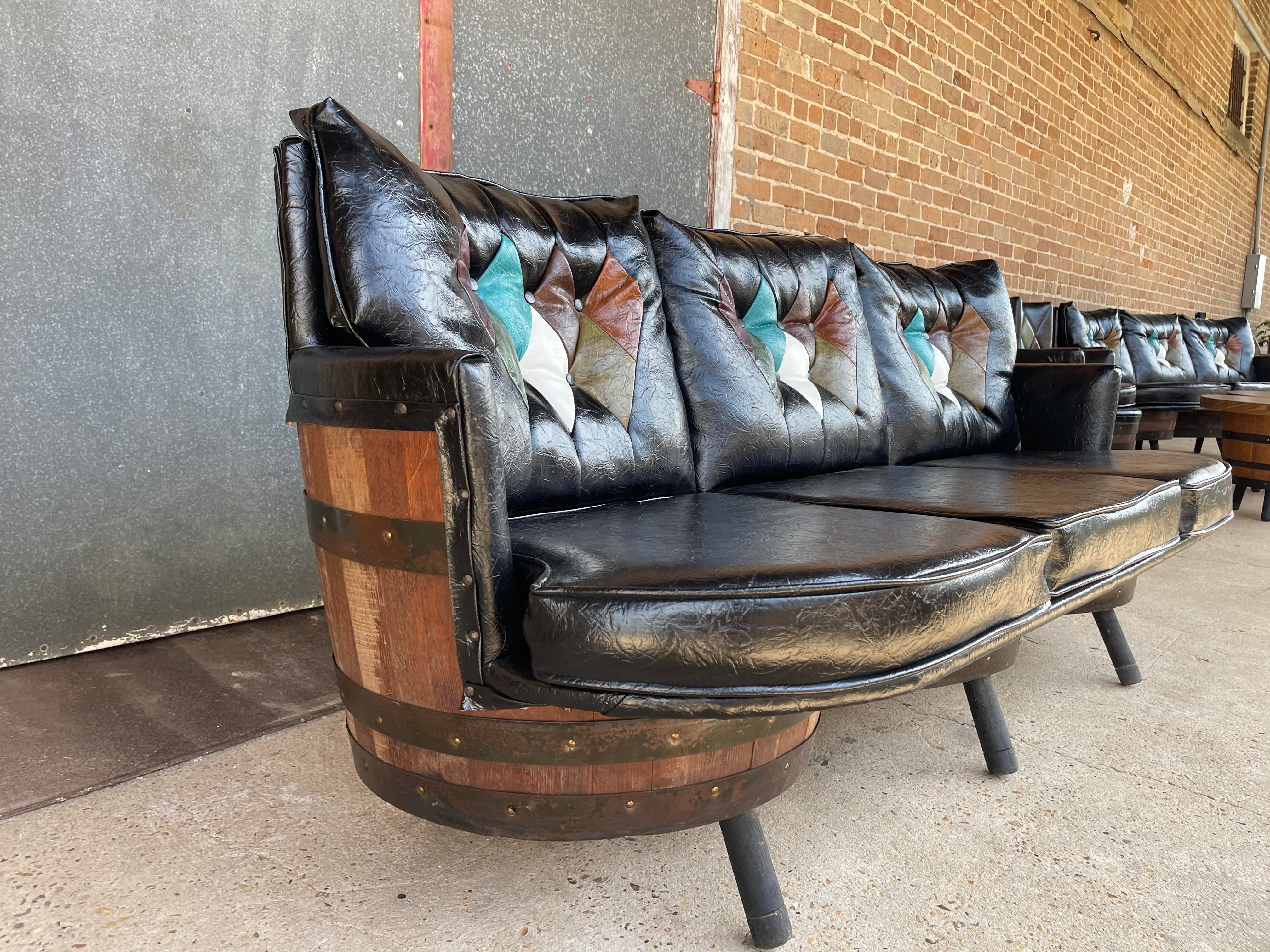 Vintage Barrel Sofa | Cabinets Matttroy