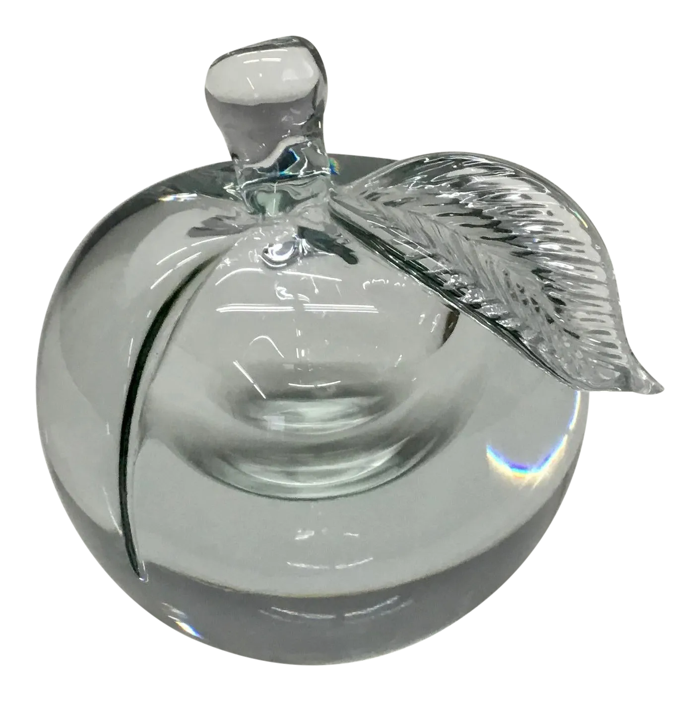 Mid 20th Century Glass Peach by Alfredo Barbini for Oggetti, Murano ...