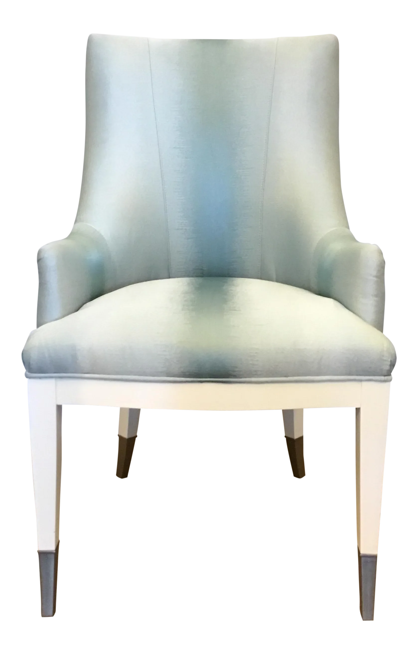 Caracole Custom Blue Modern a La Carte Dining/Desk Chair | Chairish