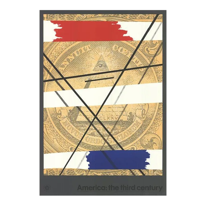Allan D'arcangelo America: the Third Century, 1976 | Chairish