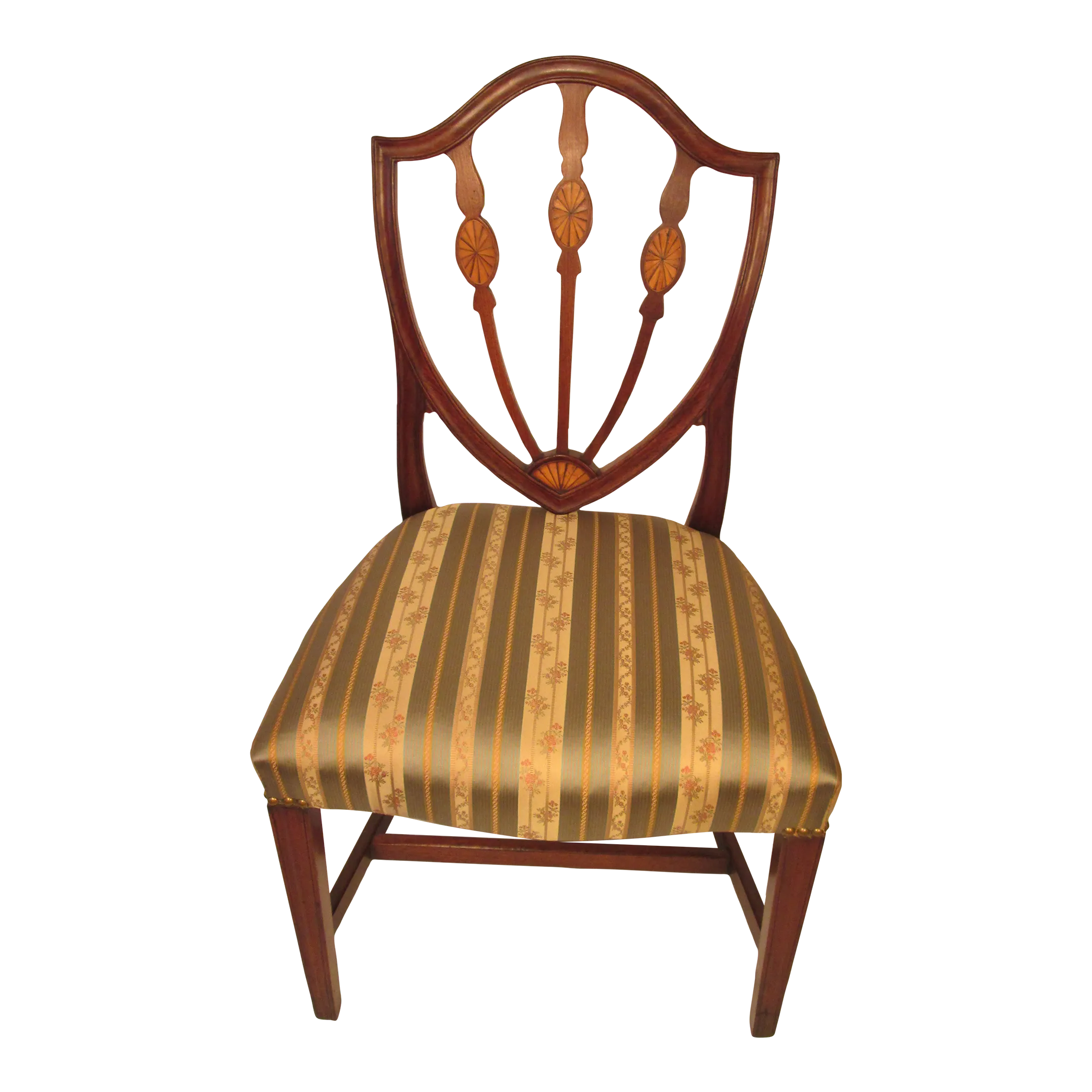 Antique Shield Back Chair | Chairish
