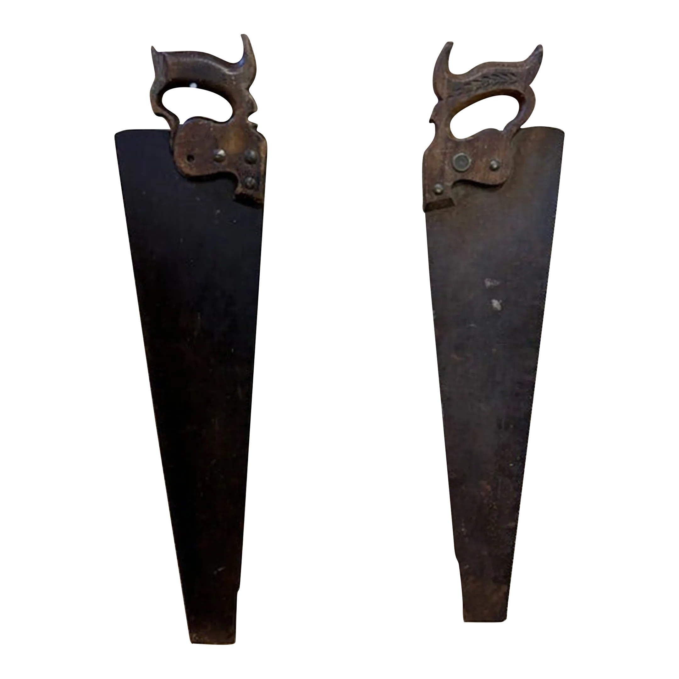 1940's Saws - Decorative Objects, Wall Art, Folk Art, Americana | Chairish