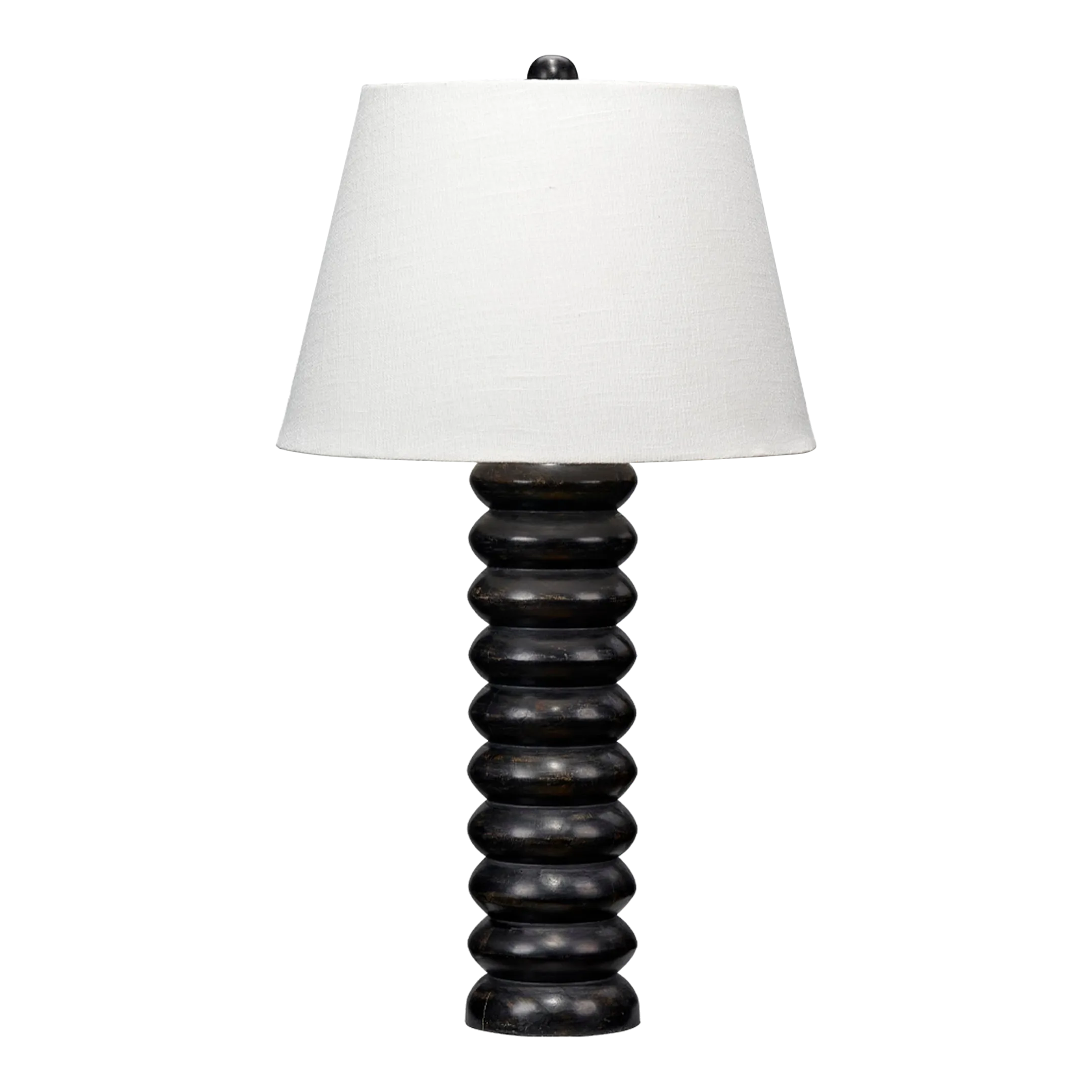 Abacus Table Lamp in Black | Chairish
