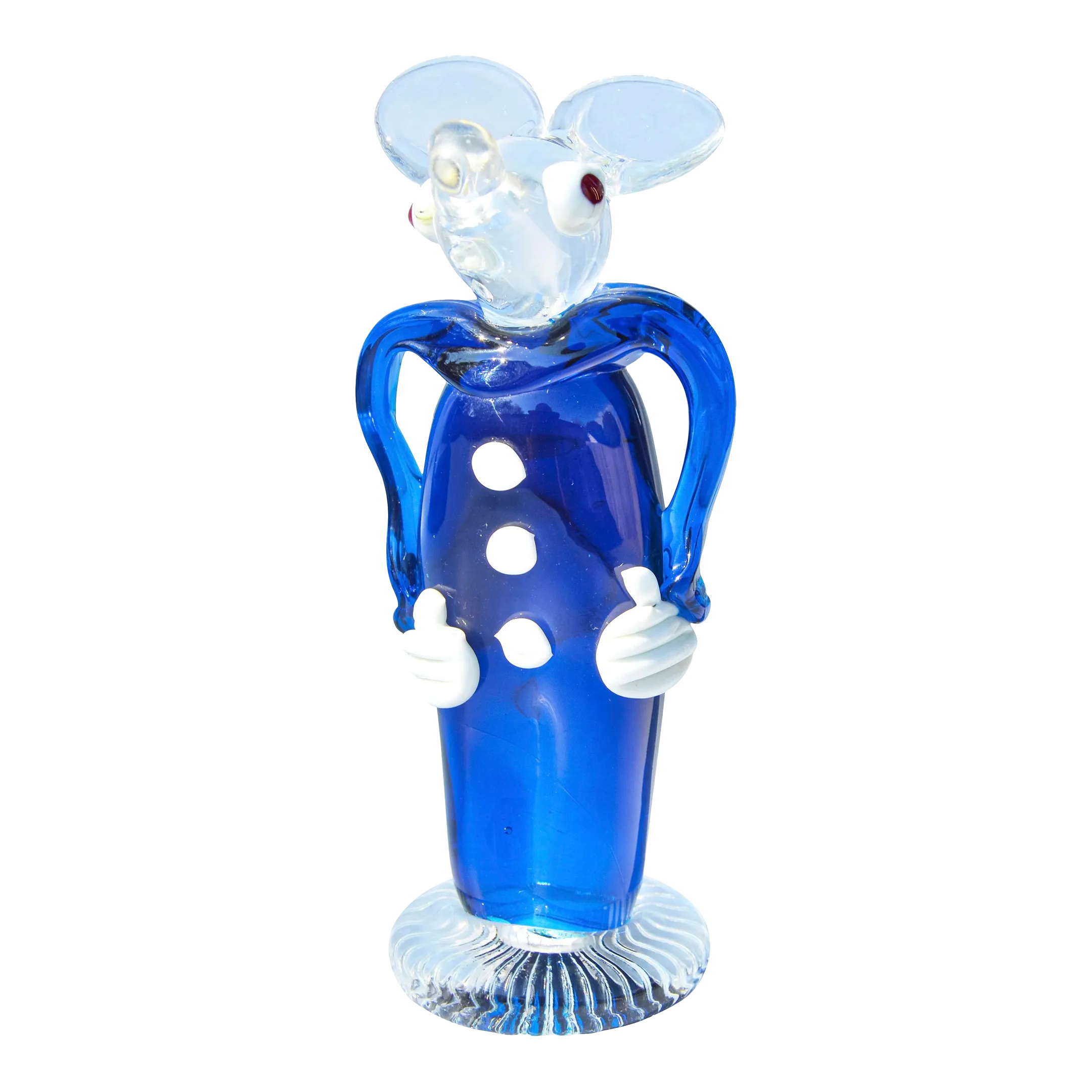 Vintage Archimede Seguso Murano Italian Art Glass Mouse Figurine | Chairish