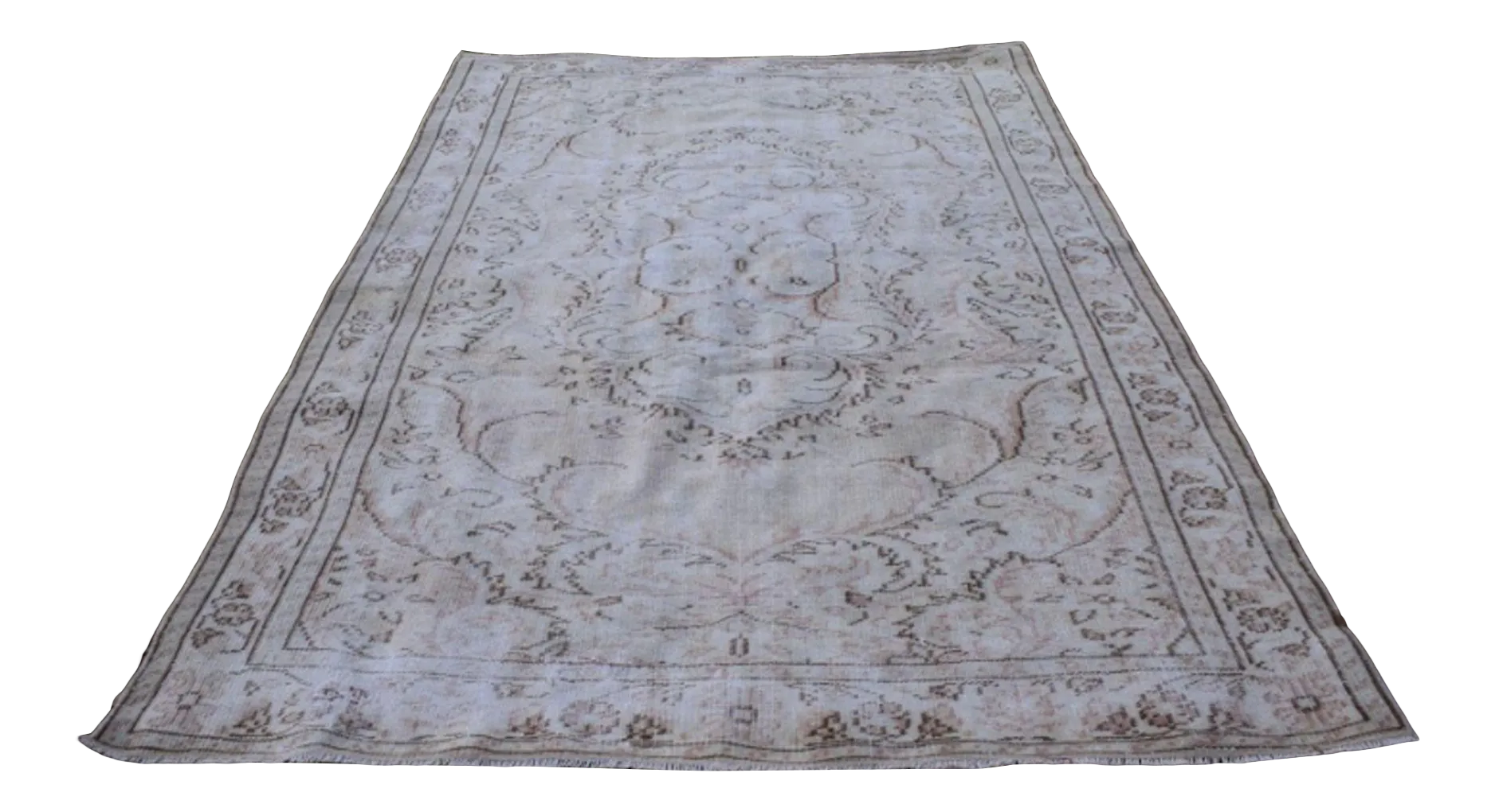 Vintage Turkish Sparta Rug With Russian Baroque Style 5'5'' X 8'5 ...