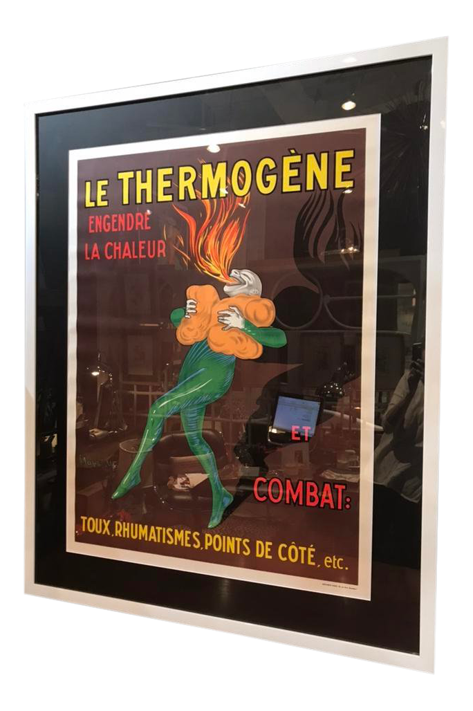 1930s Vintage Advertising Cappiello "Le Thermogene" Liqueur Poster ...