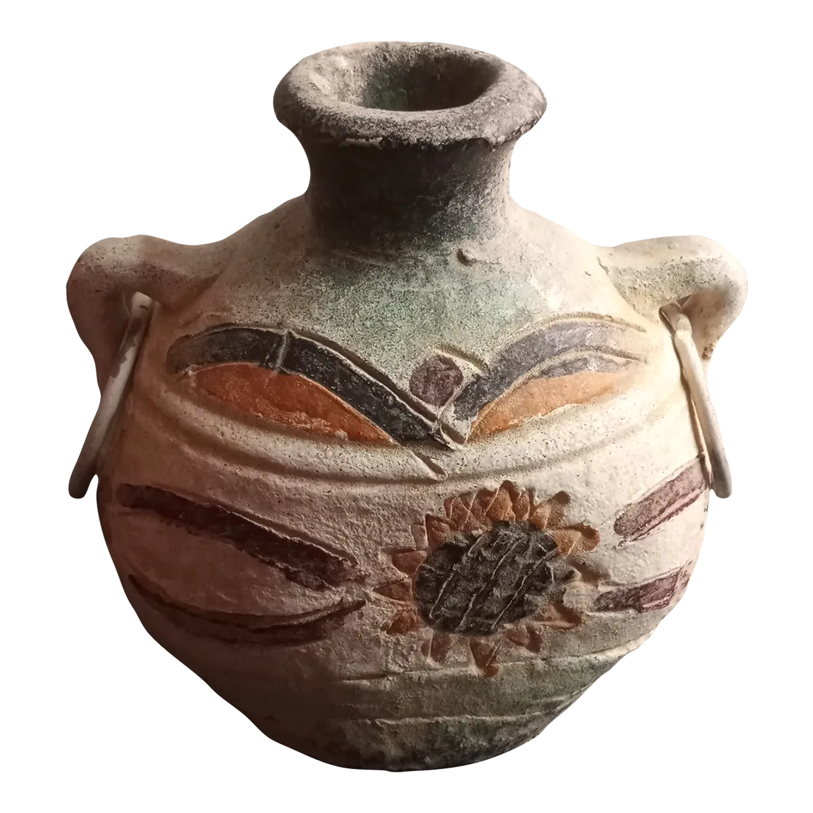 1970s Hand Painted Art Studio Pottery From Arizona | Chairish