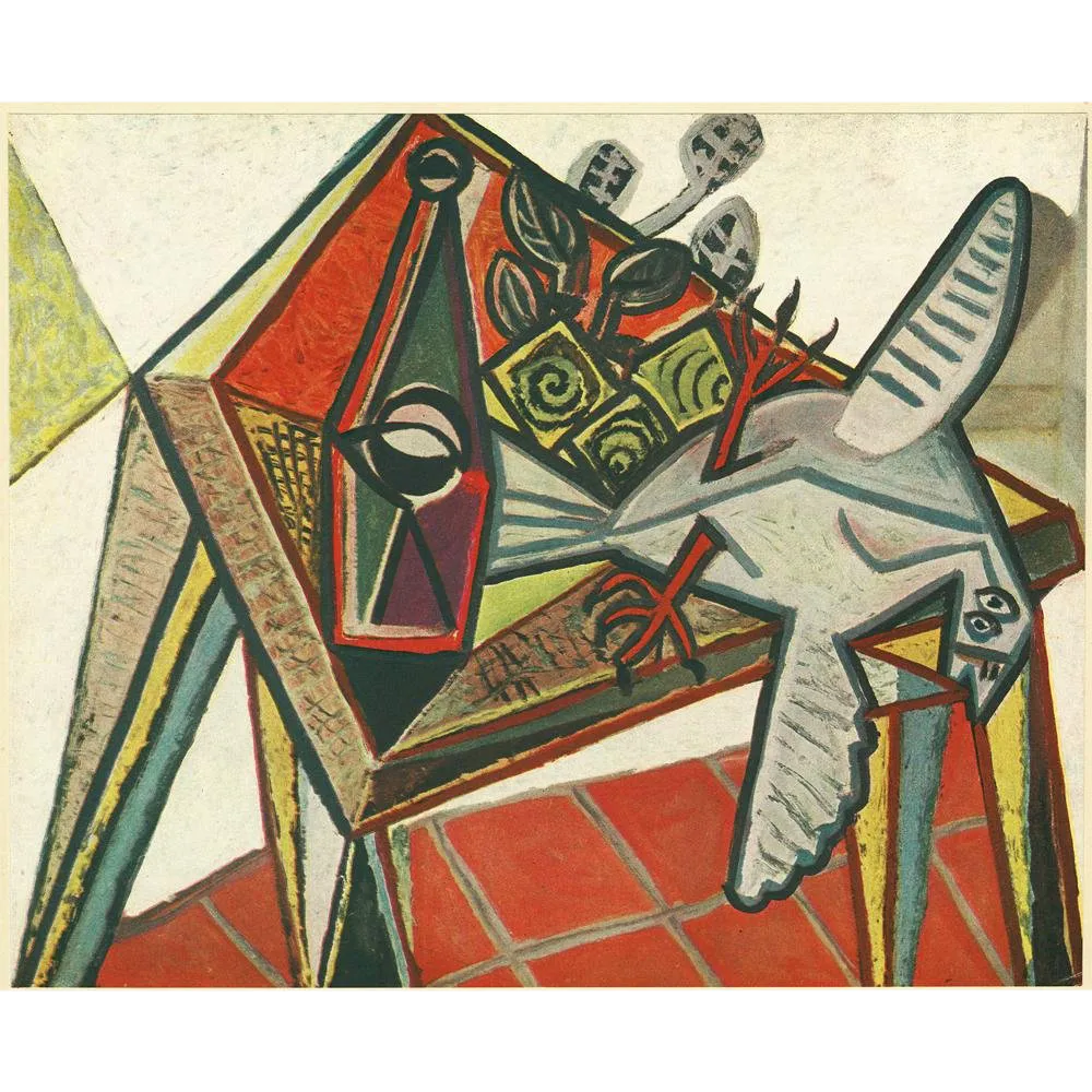 1943 Pablo Picasso "Still Life", First Edition Parisian Lithograph ...