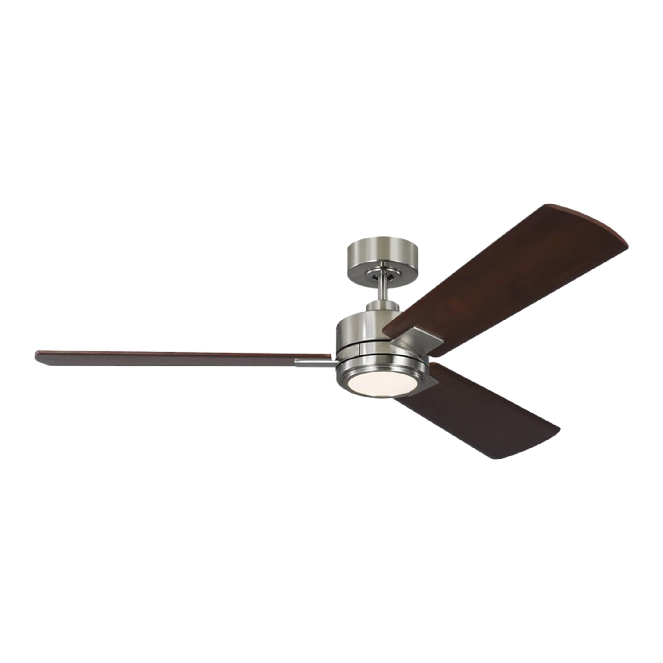 Visual Comfort Fan Harris Smart 56" LED Ceiling Fan in Brushed Steel ...