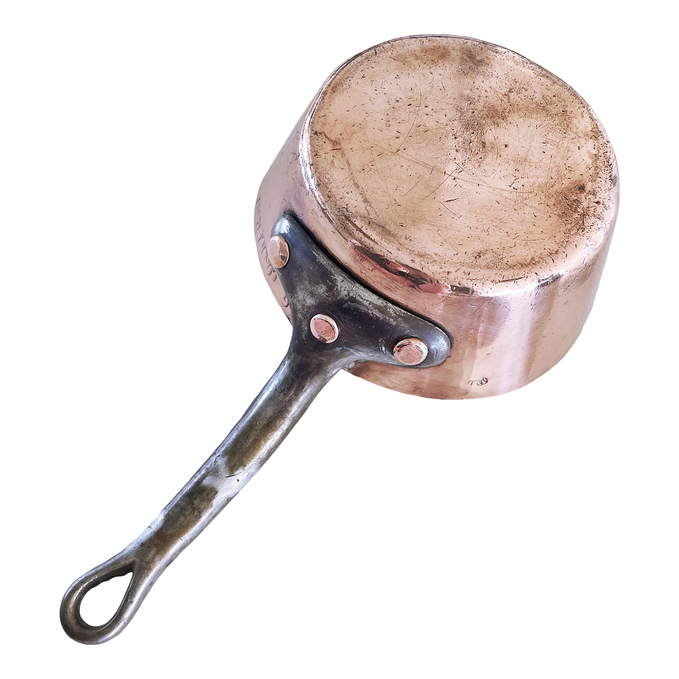 Antique Gaillard Copper Splayed Pot From Hotel Guillaume Le Conquérant ...