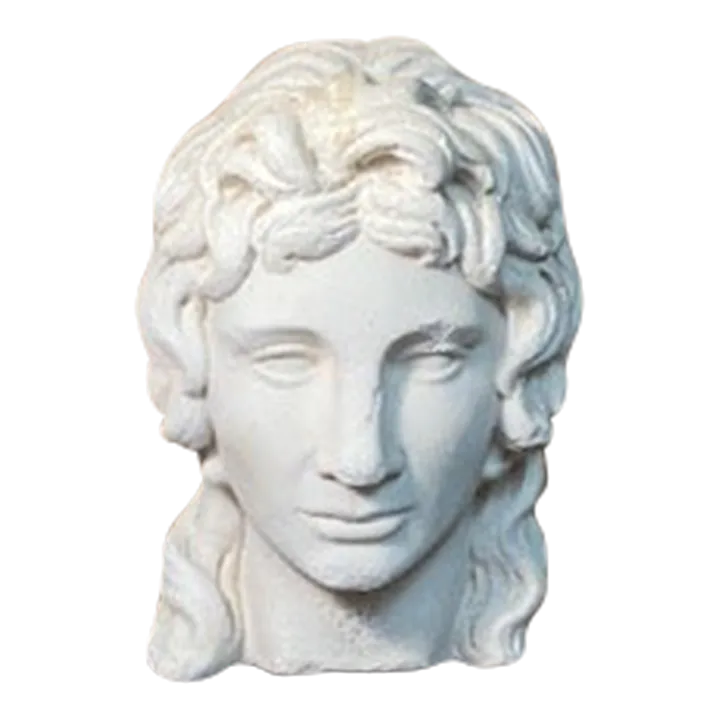 Early 20th Century Italian Head Sculpture | Chairish