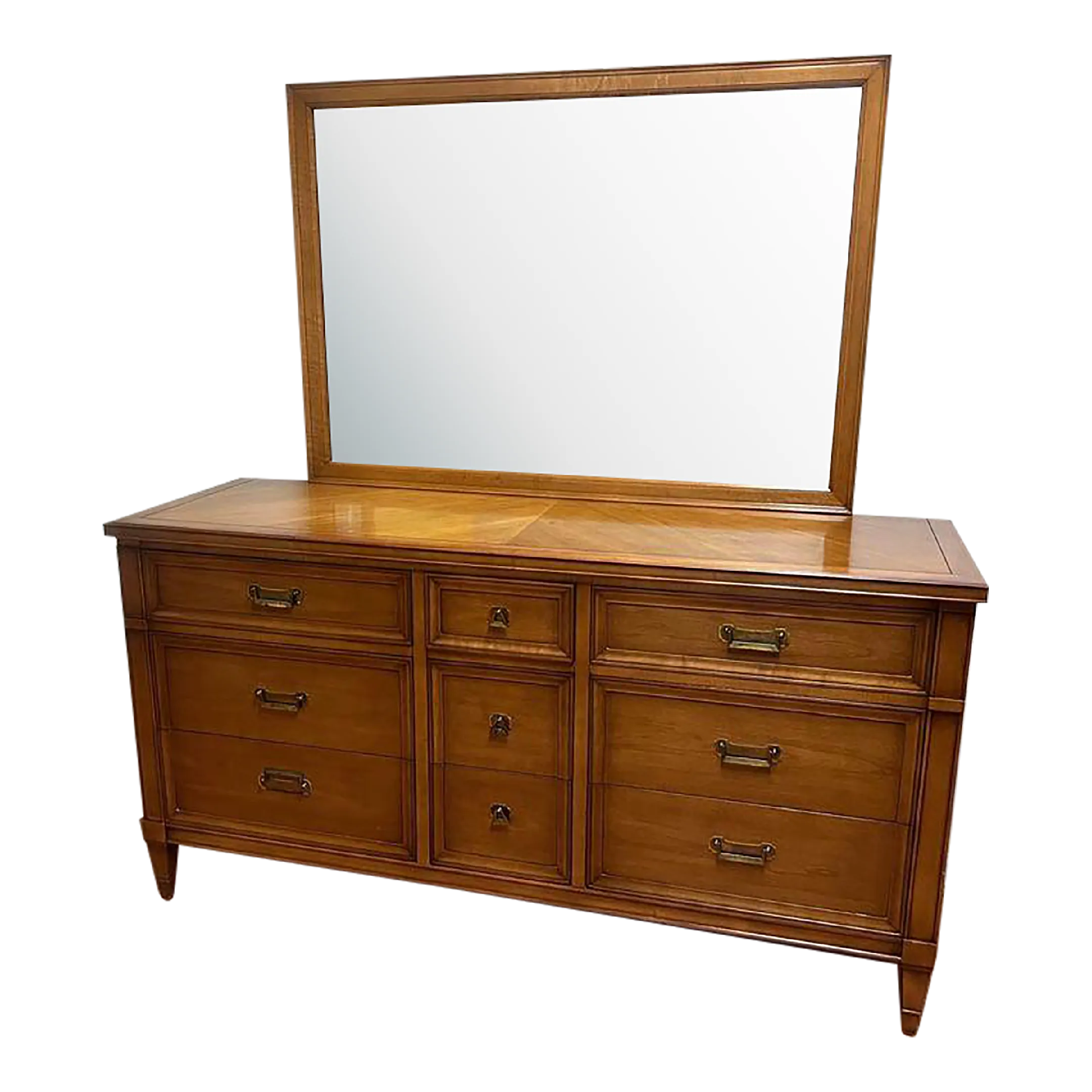 Drexel dresser with mirror store
