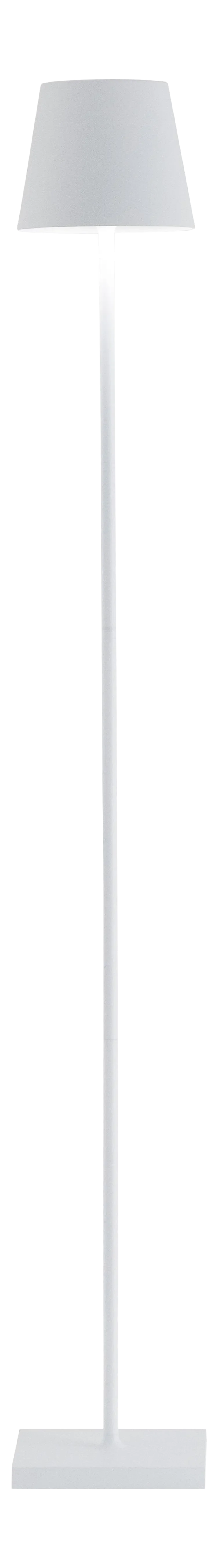 Zafferano Poldina L Indoor/Outdoor Cordless Floor Lamp, White | Chairish