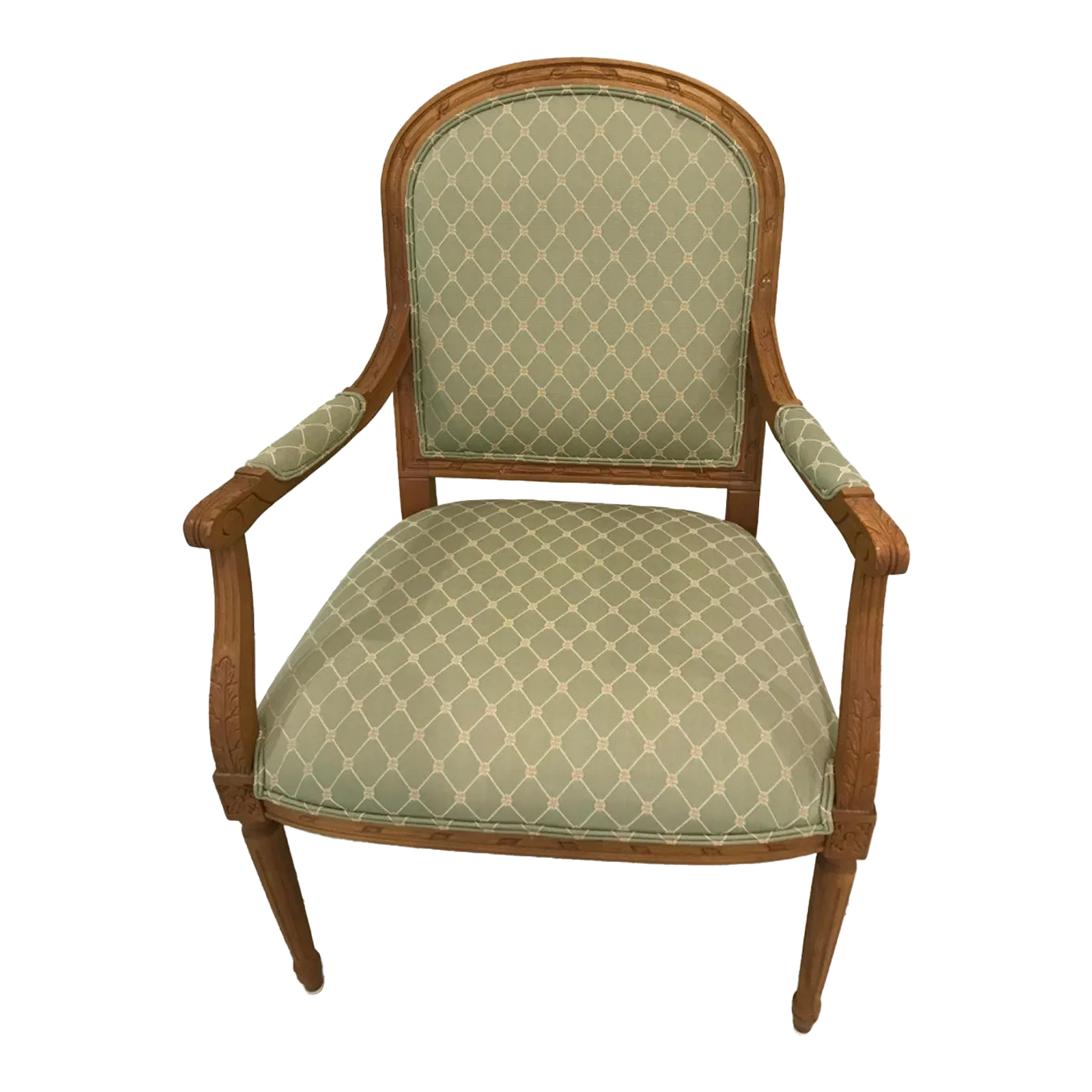 Ethan Allen French Country Armchair | Chairish