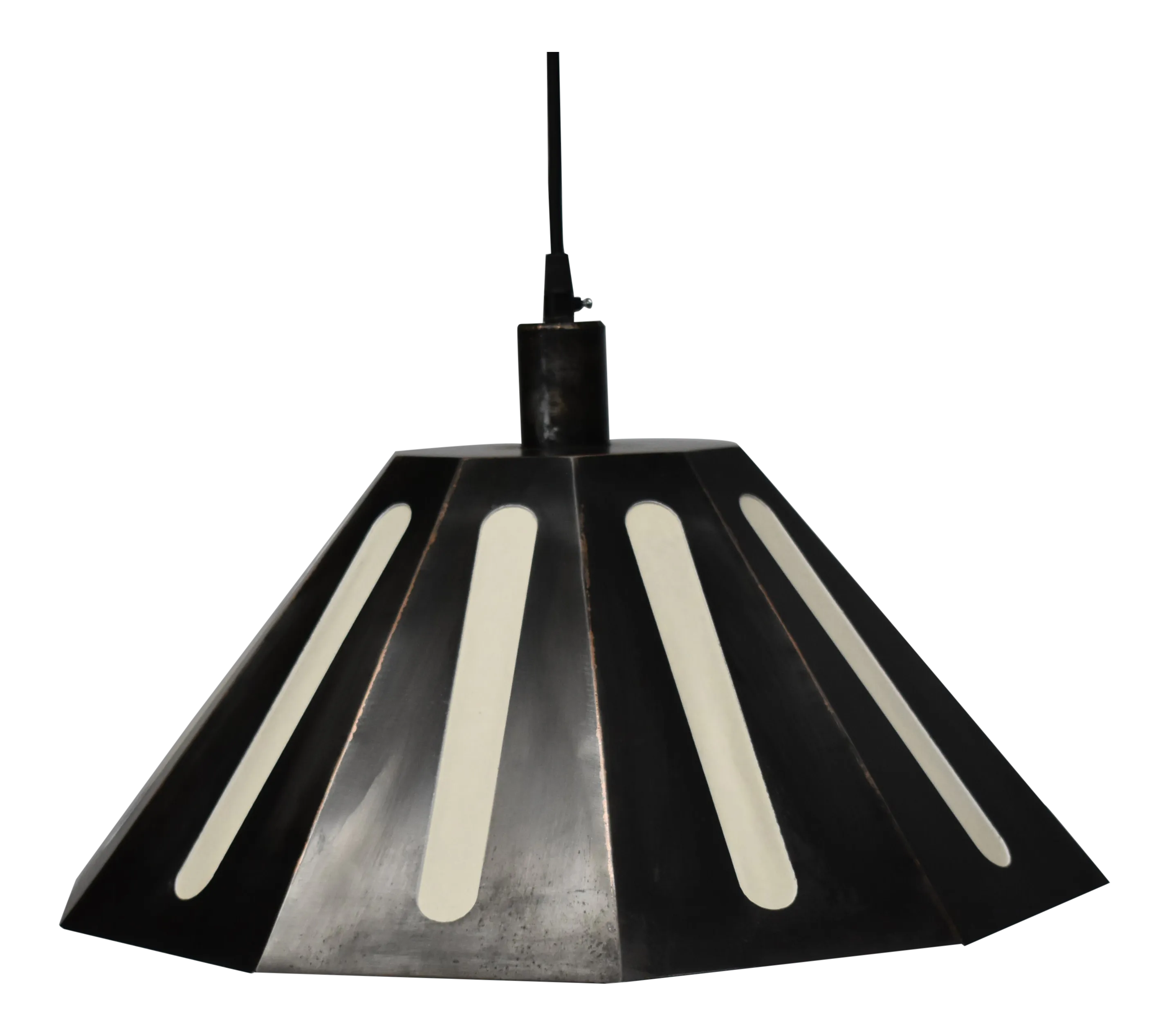 San Diego Mission Style Pendant-Black | Chairish