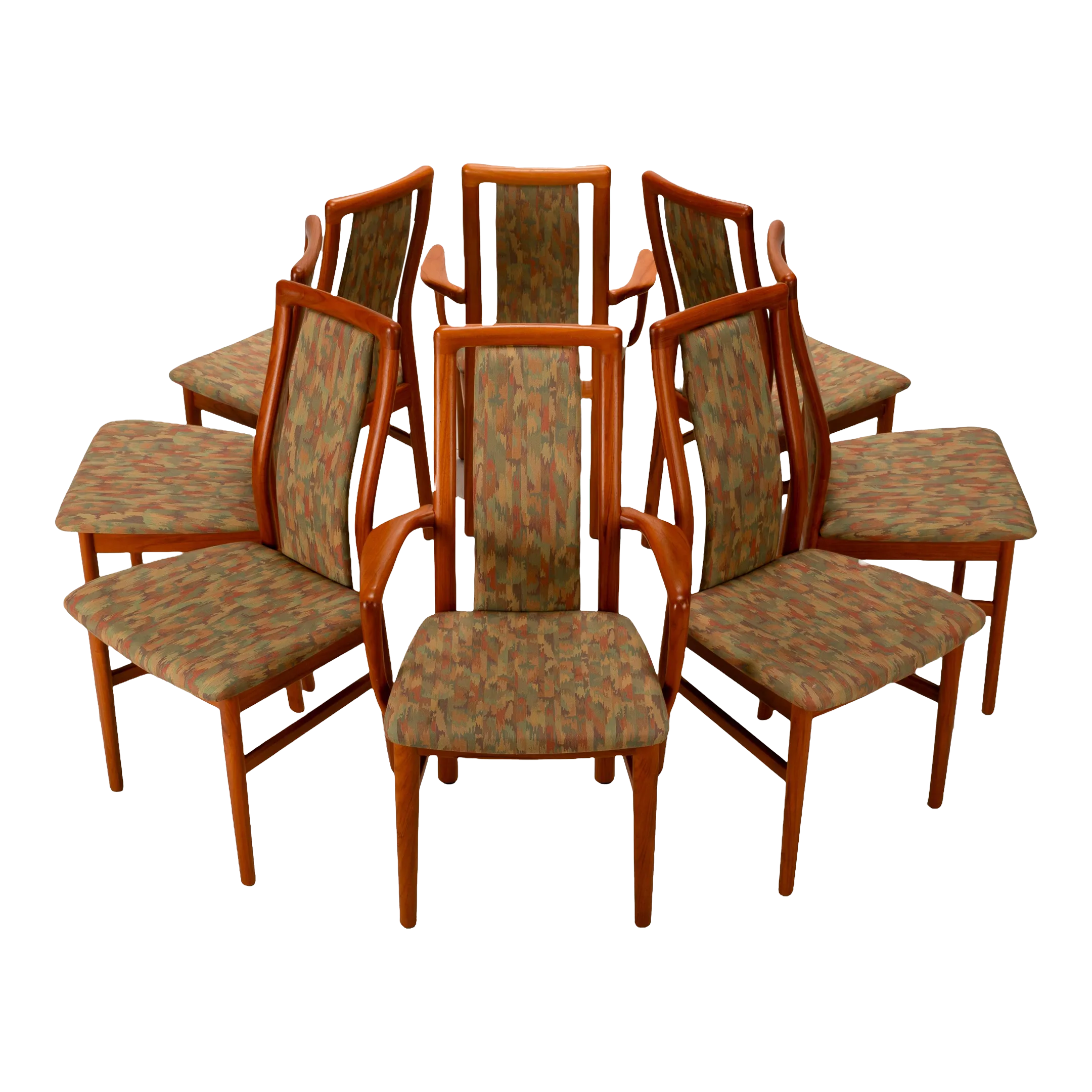 1980s Scandinavian Modern Teak Dining Chairs by Andersen Schou, Denmark ...