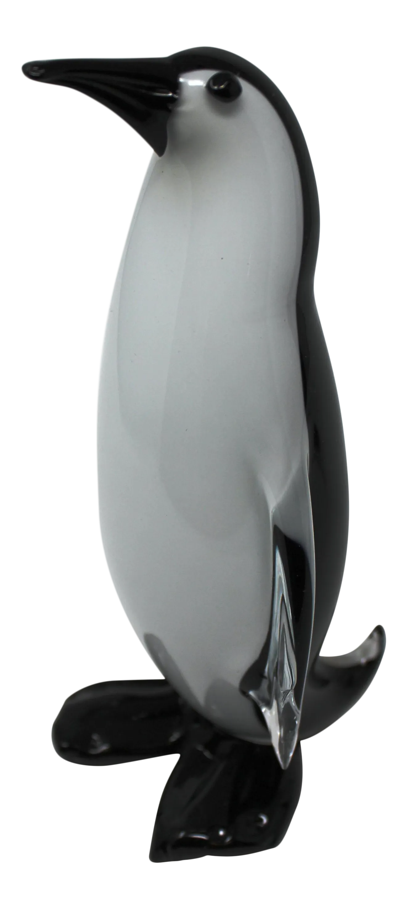 Contemporary Murano Glass Penguin | Chairish