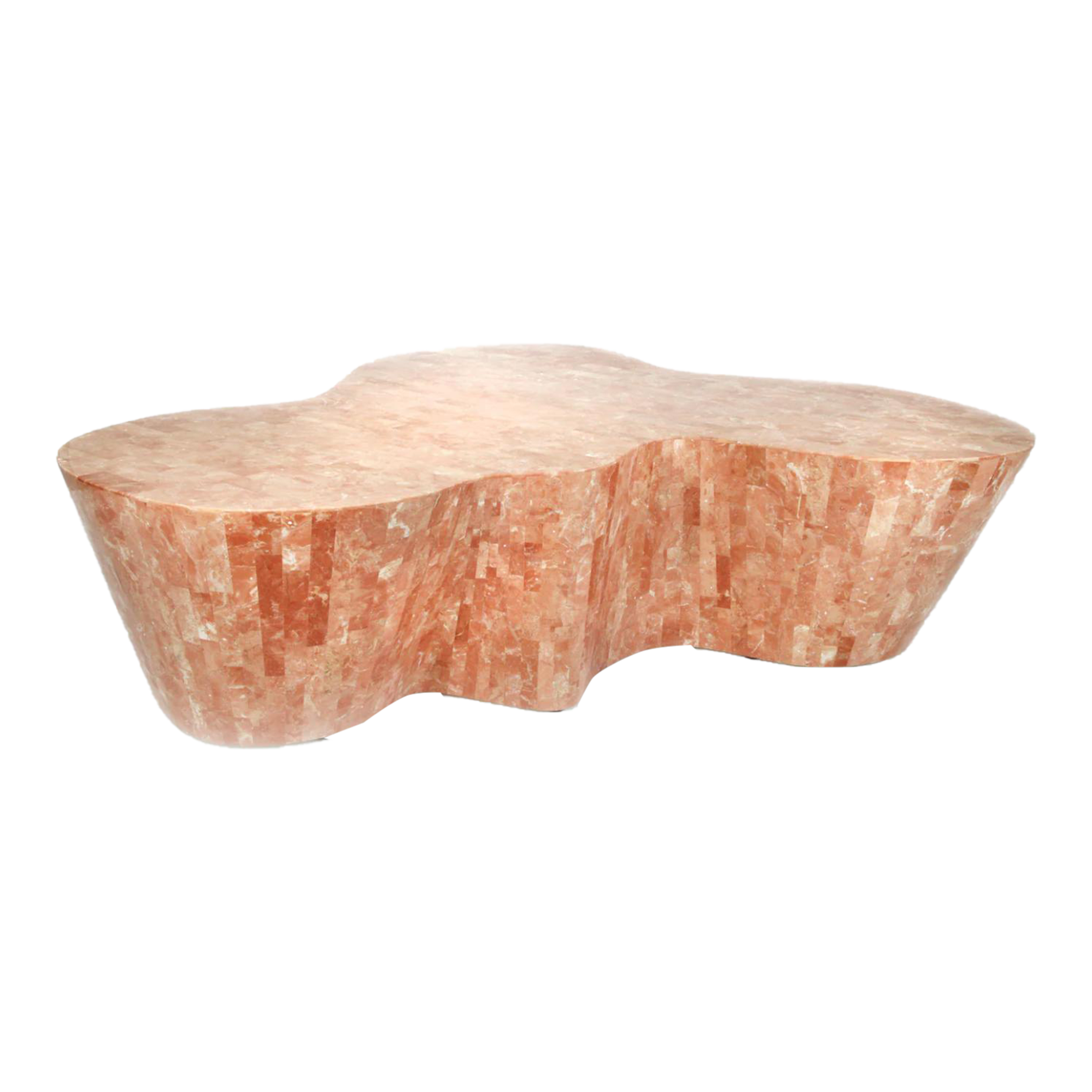 Orgo Cocktail Table Rose Marble | Chairish