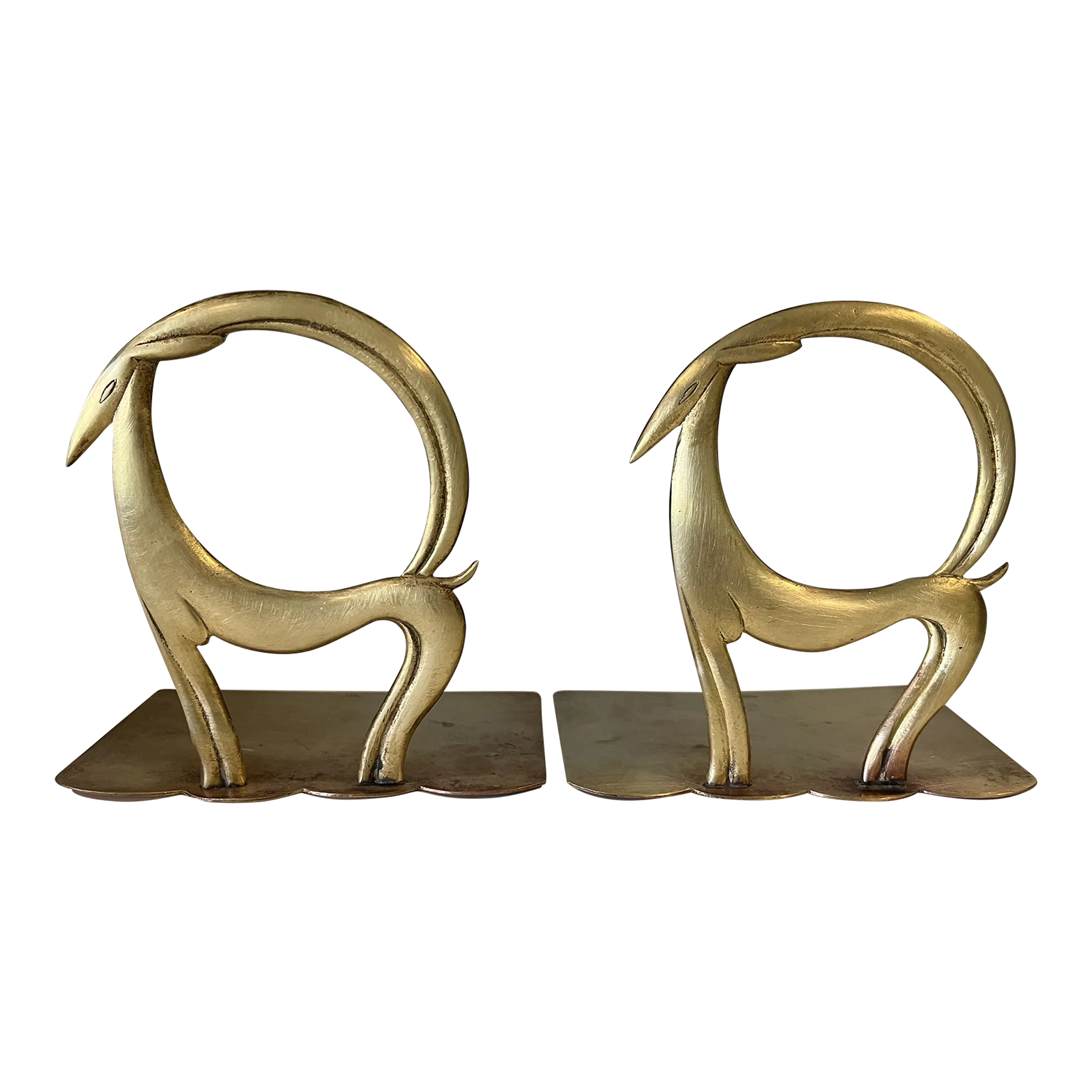 1940s Antique Whw Hagenauer Austria Art Deco Art Nouveau Bronze Deer ...