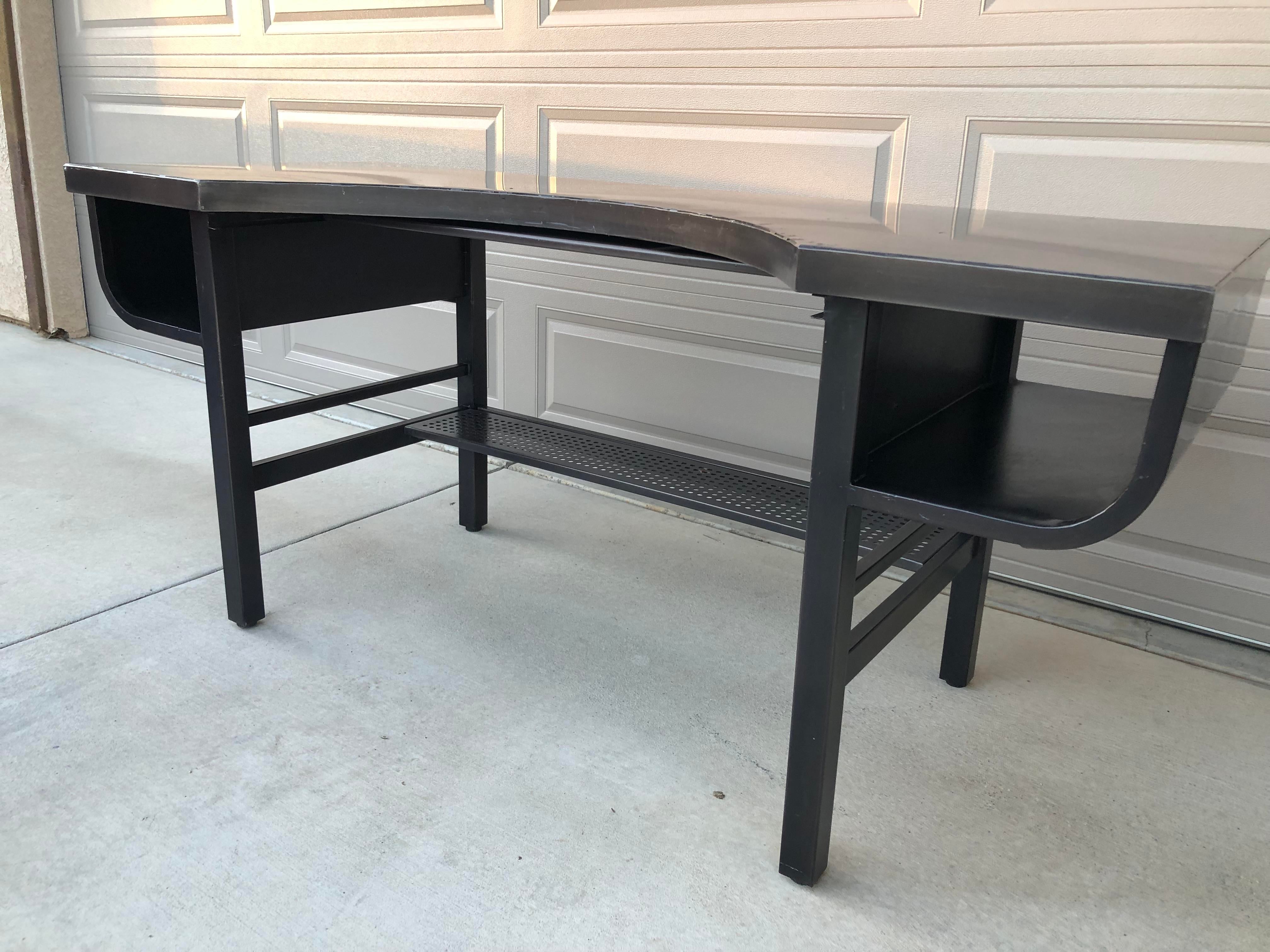 Restoration hardware desk metal store