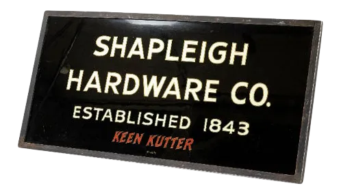 1900 Vintage Turn of the Century Gilded Reverse Painted Glass Trade ...