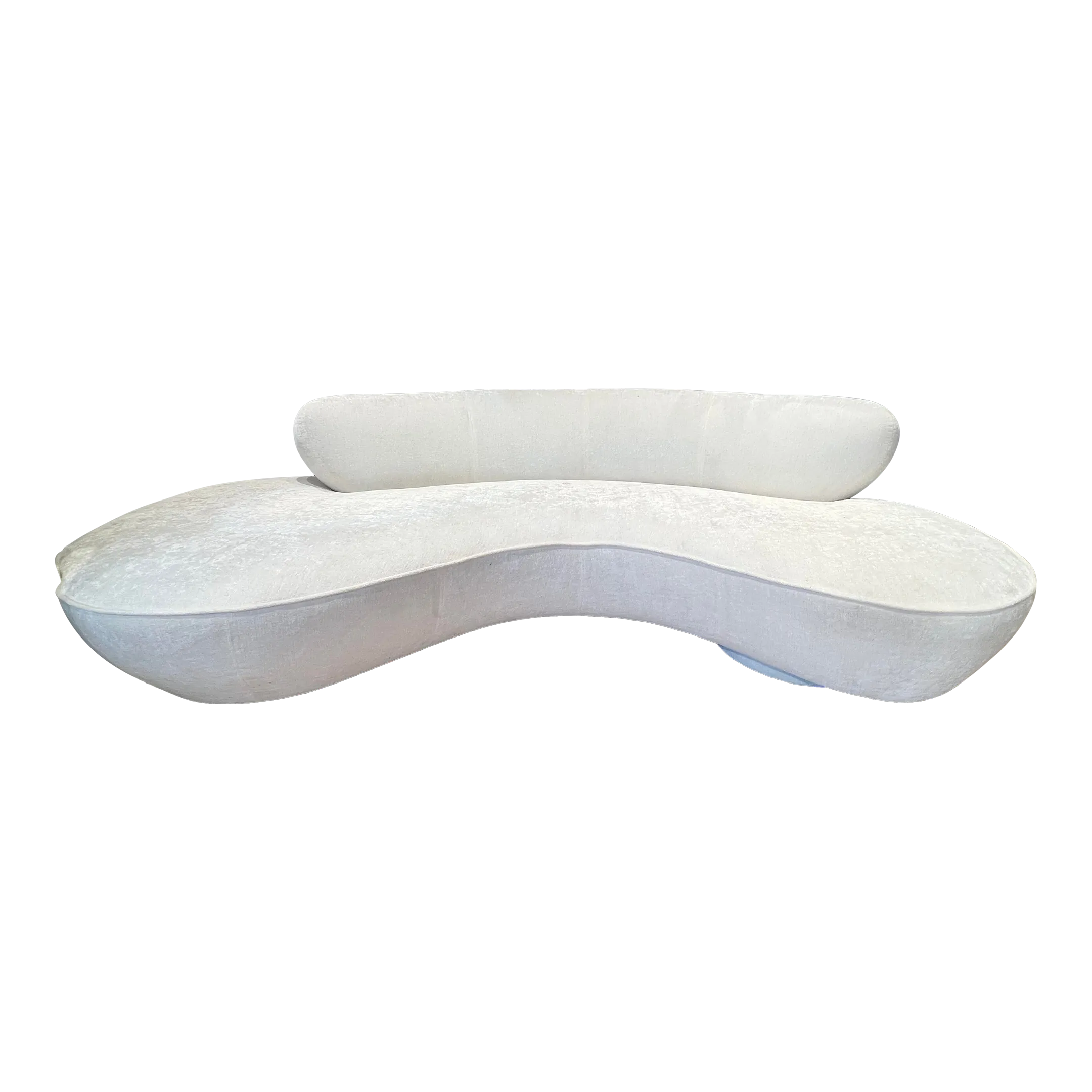 Tomlinson Modern Kidney Sofa | Chairish