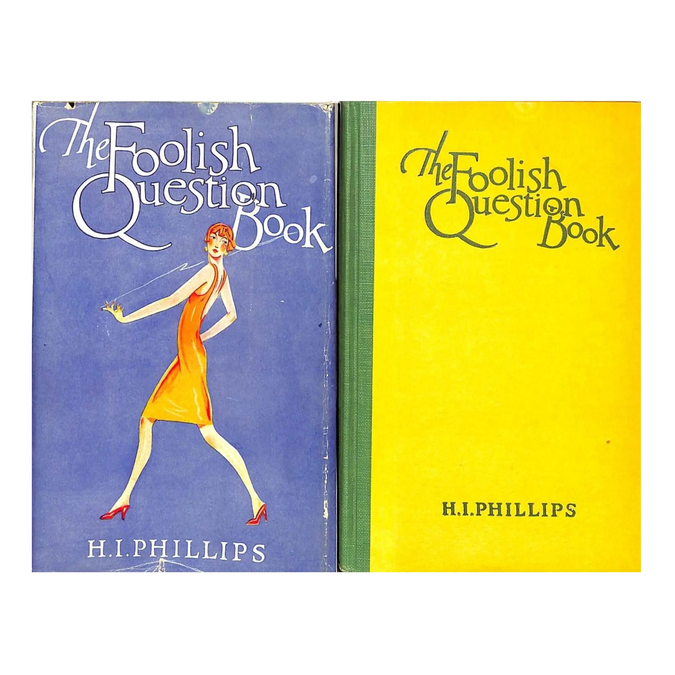 "The Foolish Question Book" 1927 Phillips, h.i. ("Hi") | Chairish