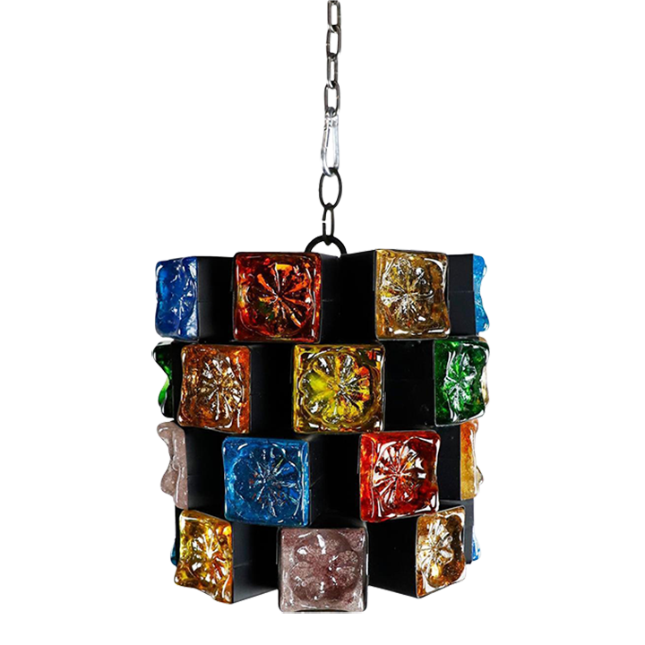 Midcentury Felipe Delfinger Mexican Modernist Feders Pendant Light ...