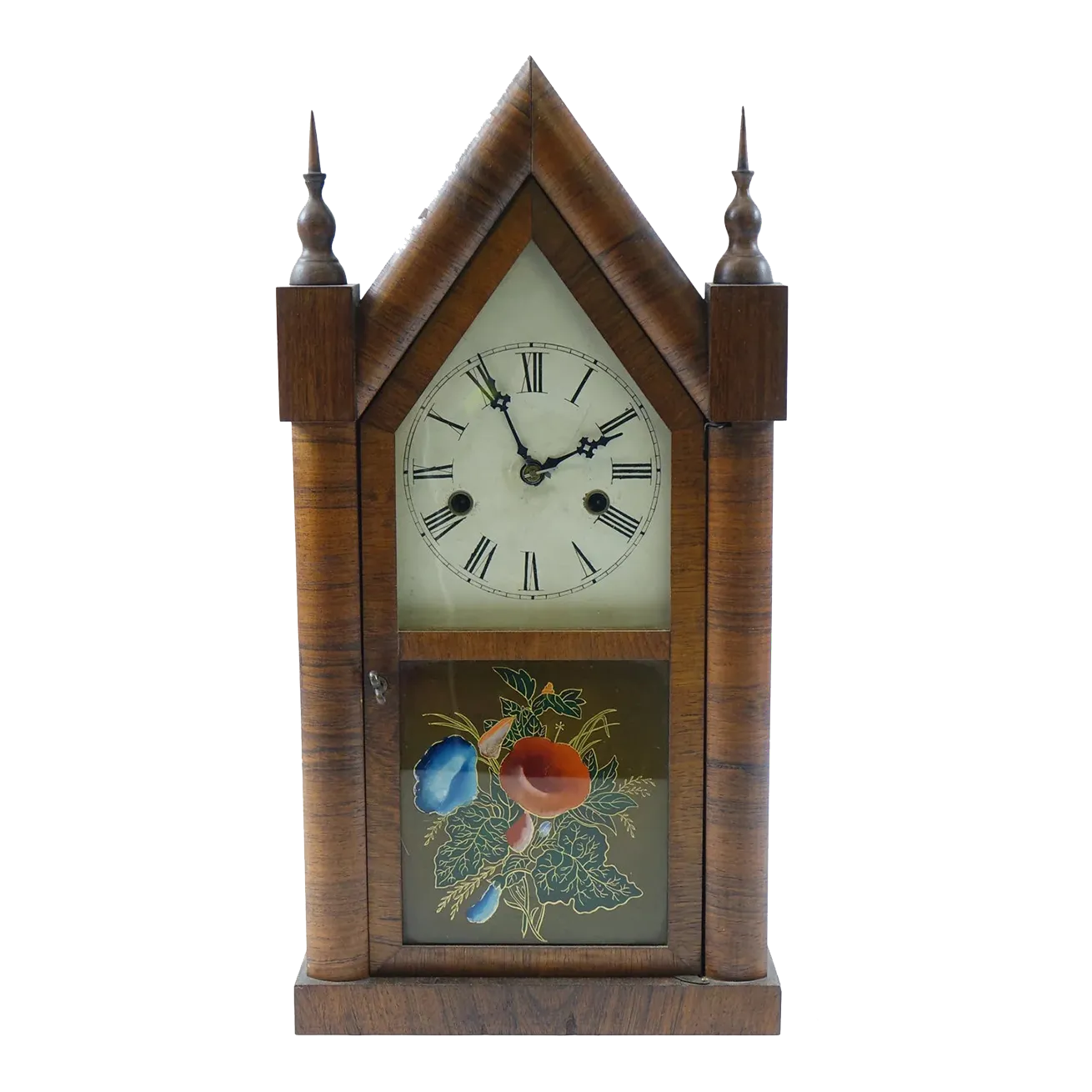 Late 19th Century Antique E N Welch Mantle Clock | Chairish