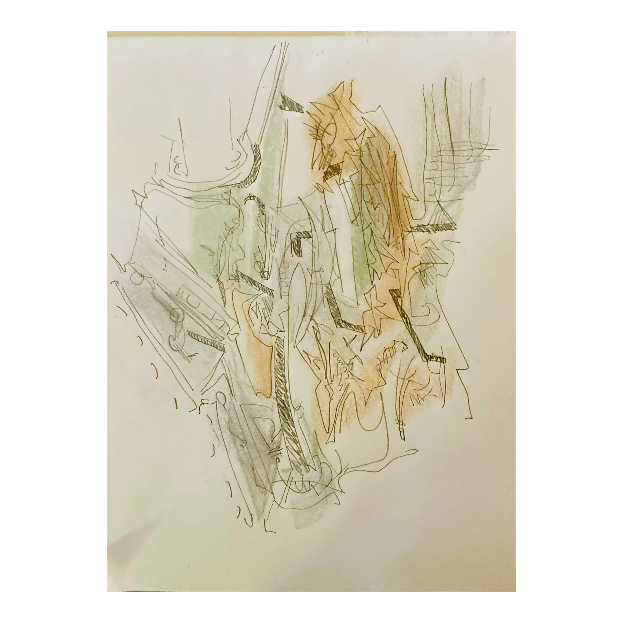 “Civilization” Drawing in Pencil and Rembrandt Pastels 9x12 Paper by ...