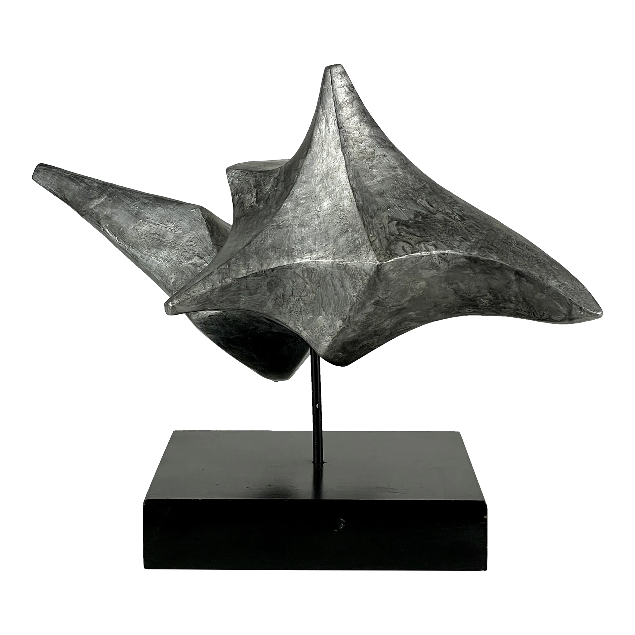 Mid-Century Biomorphic Form Ceramic Sculpture | Chairish