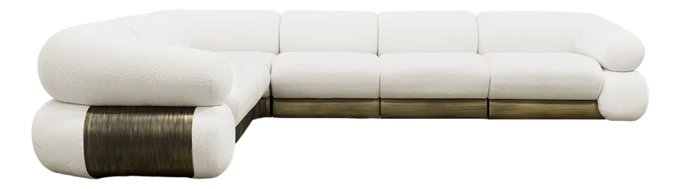 Fitzgerald Sectional Sofa by Essential Home | Chairish