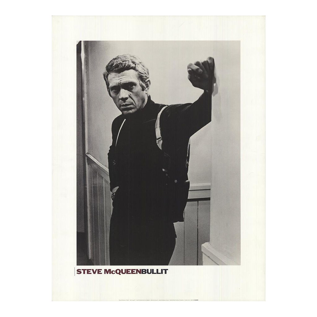 BARRY FEINSTEIN Steve McQueen in Bullitt, 1995 | Chairish
