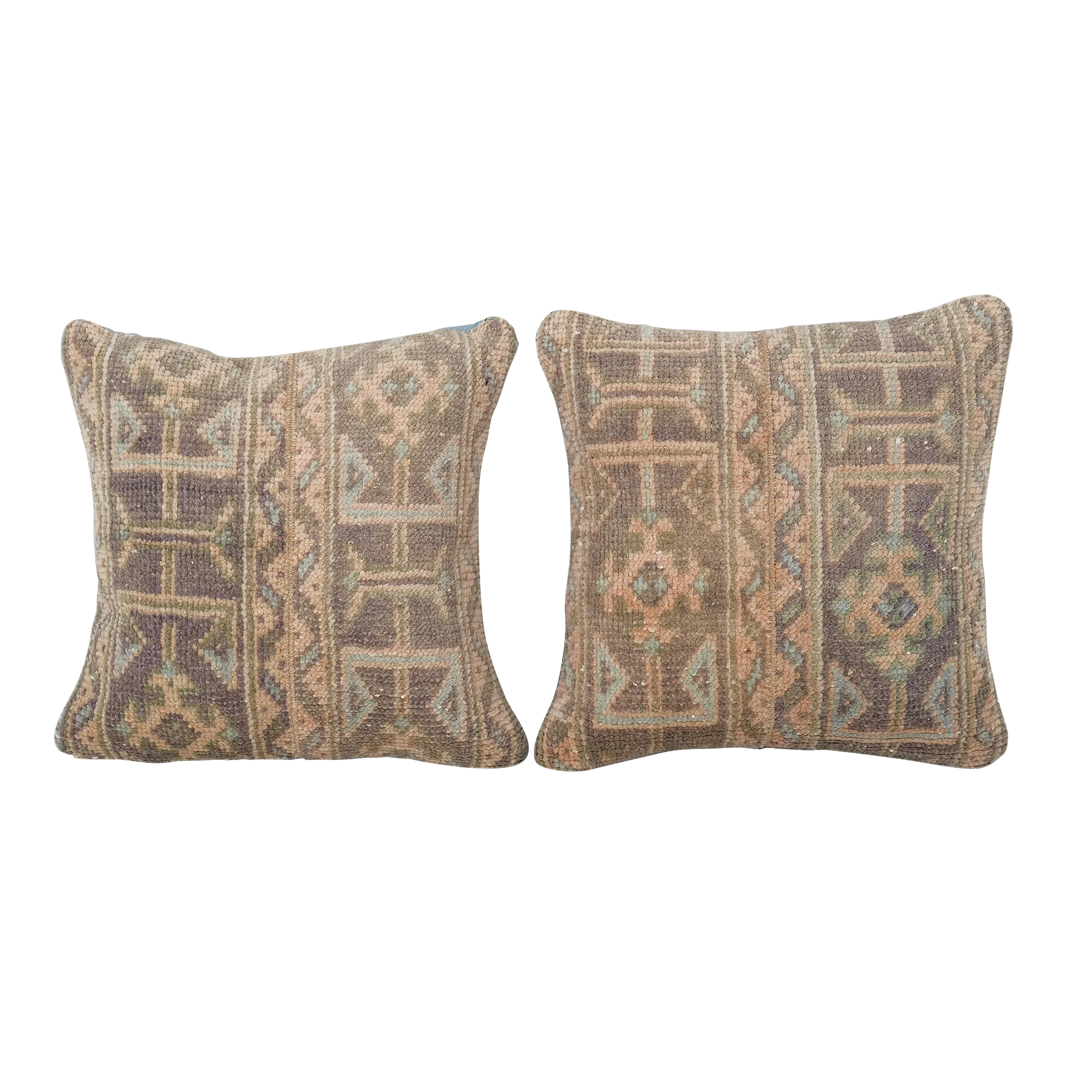 Handwoven Turkish Pillow Cover - a Pair | Chairish